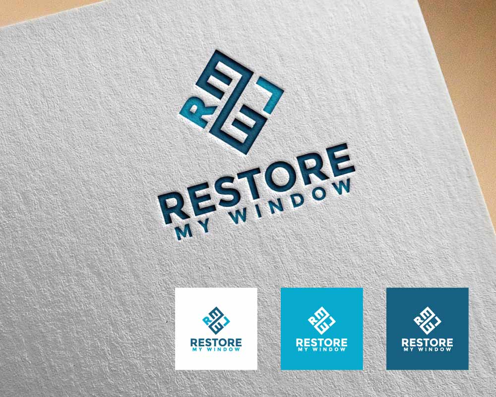 Logo Design for Restore My Window, or RMW by Badhan | Design #33313548