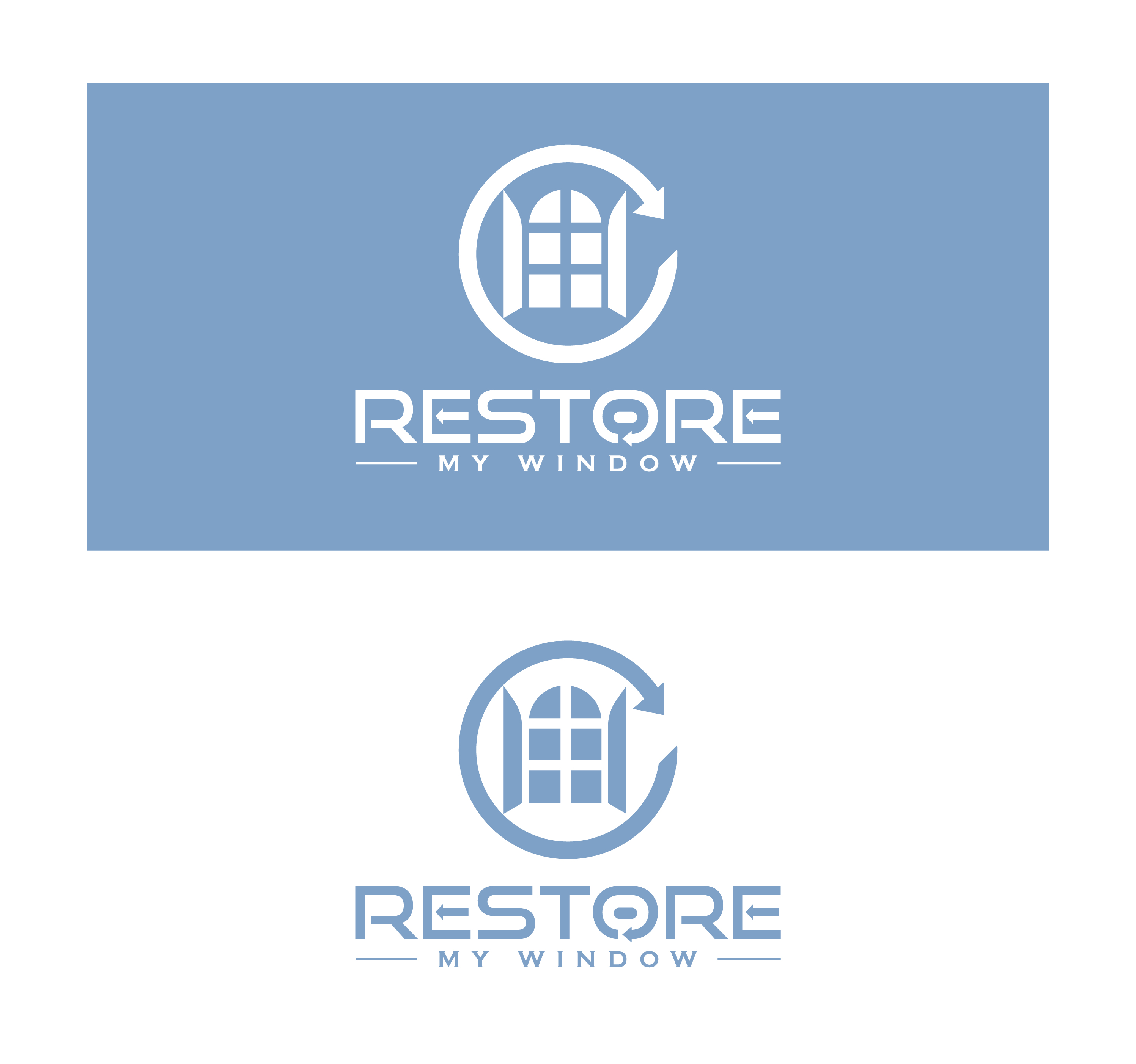 Logo Design for Restore My Window, or RMW by Creative Design@ | Design ...