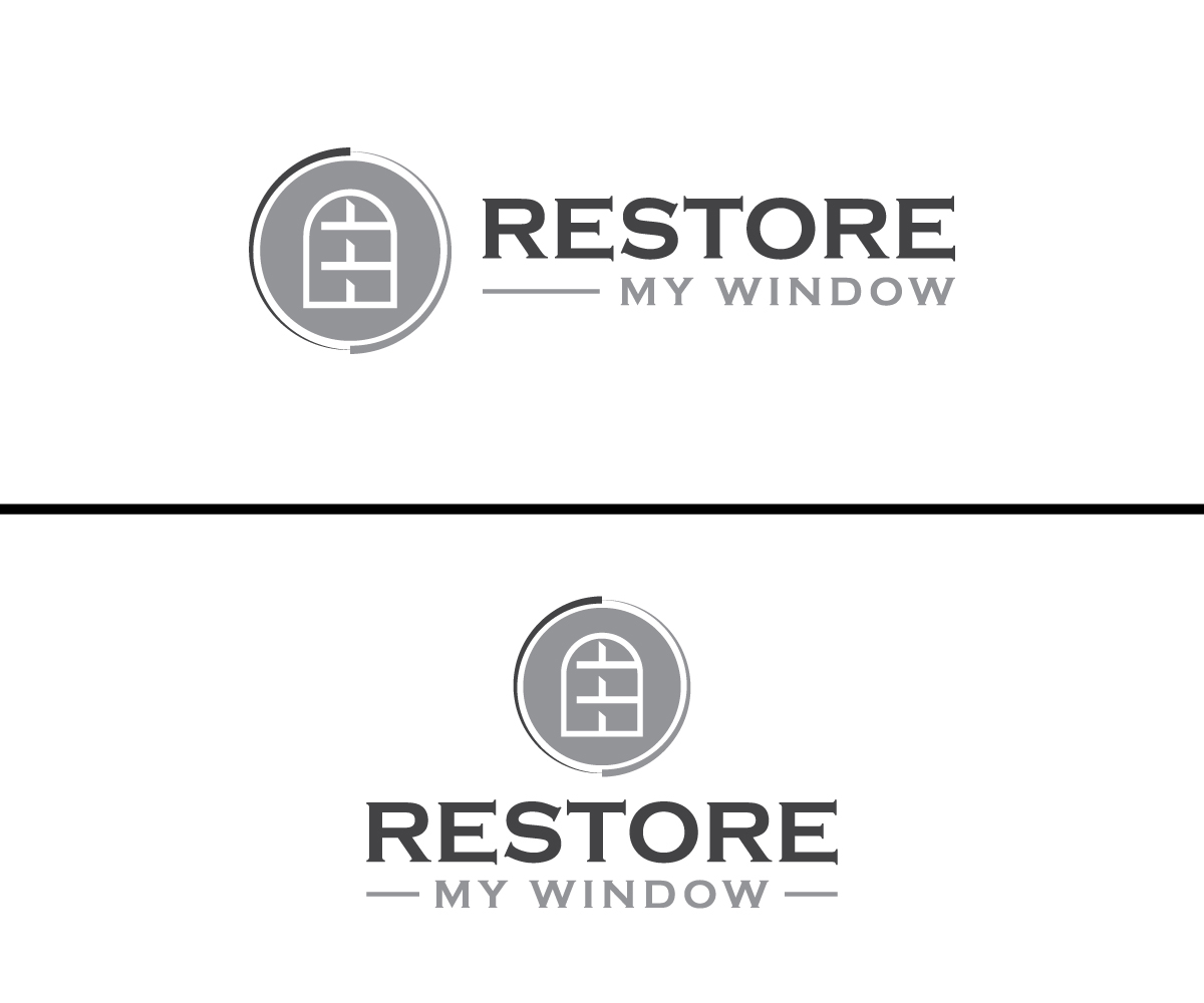 Logo Design for Restore My Window, or RMW by MK Creative design ...