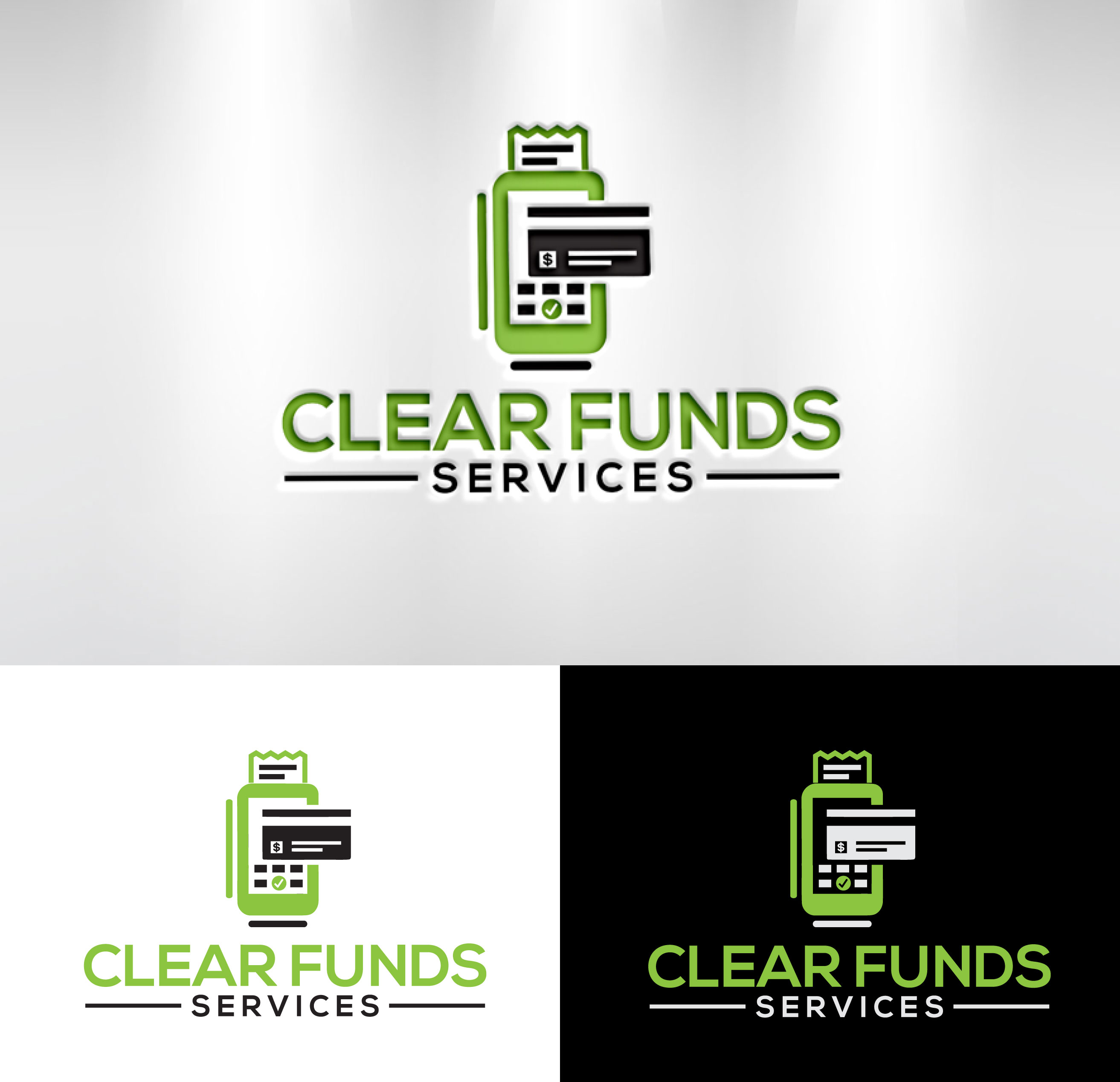 Elegant, Playful Logo Design for Clear Funds Services by Roxxx | Design ...