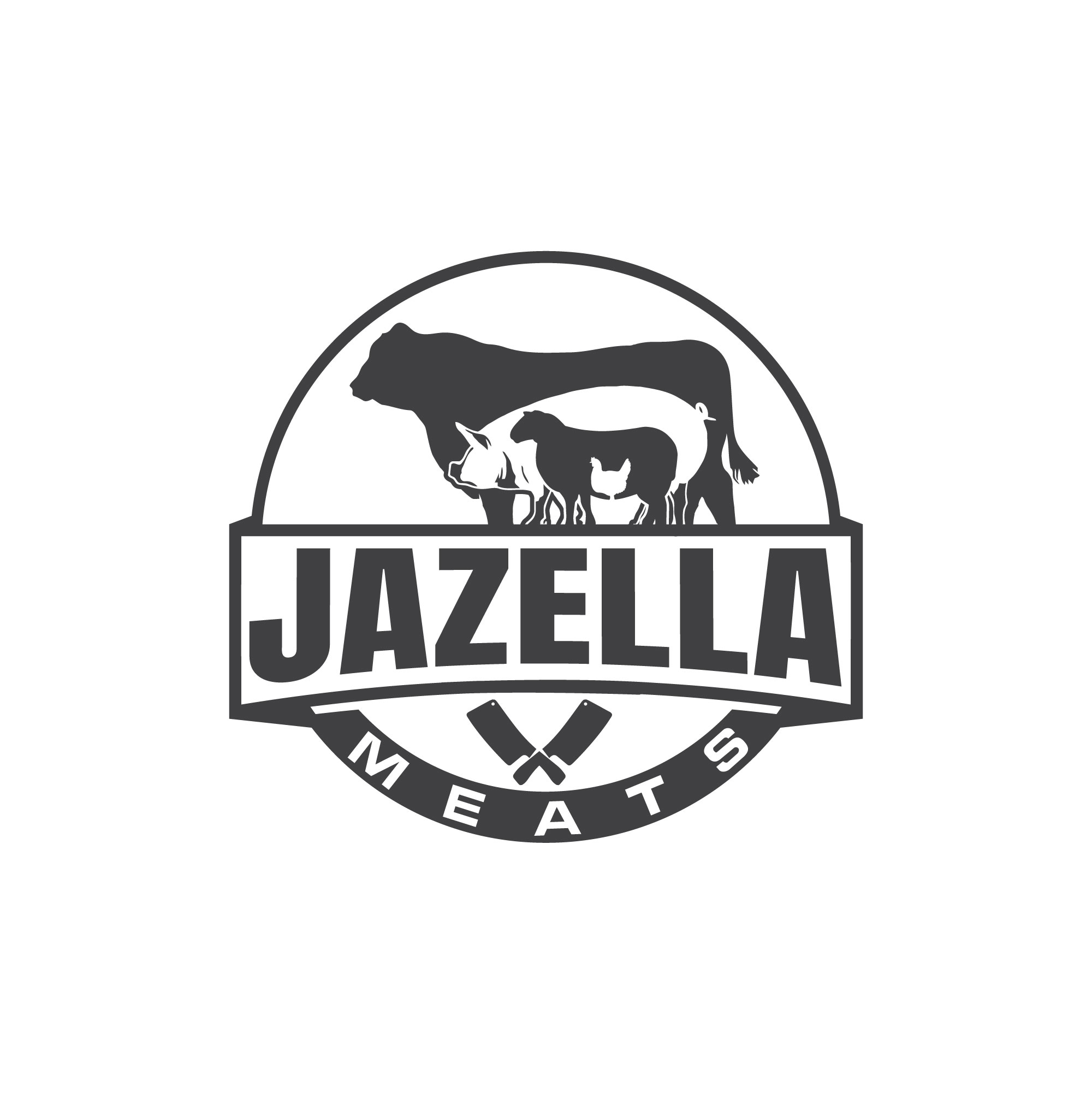 Bold, Traditional, Meat manufacturing in retail ready packaging Logo ...