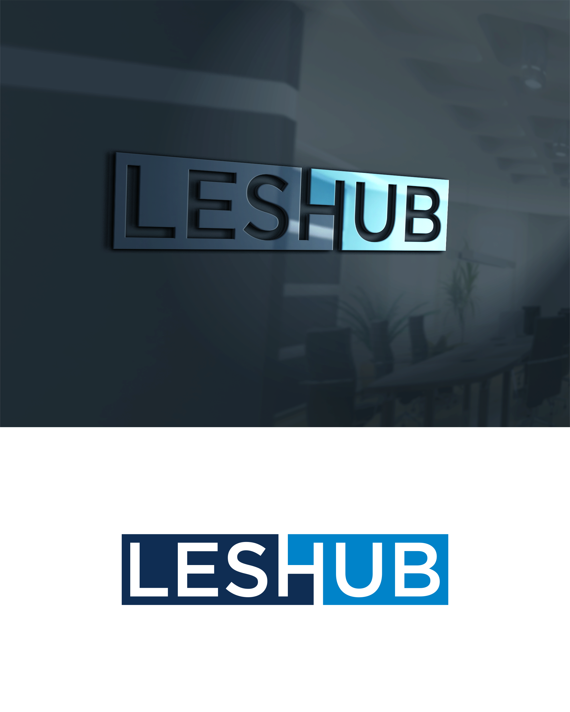 Logo Design for LesHub by avro_ | Design #33326691