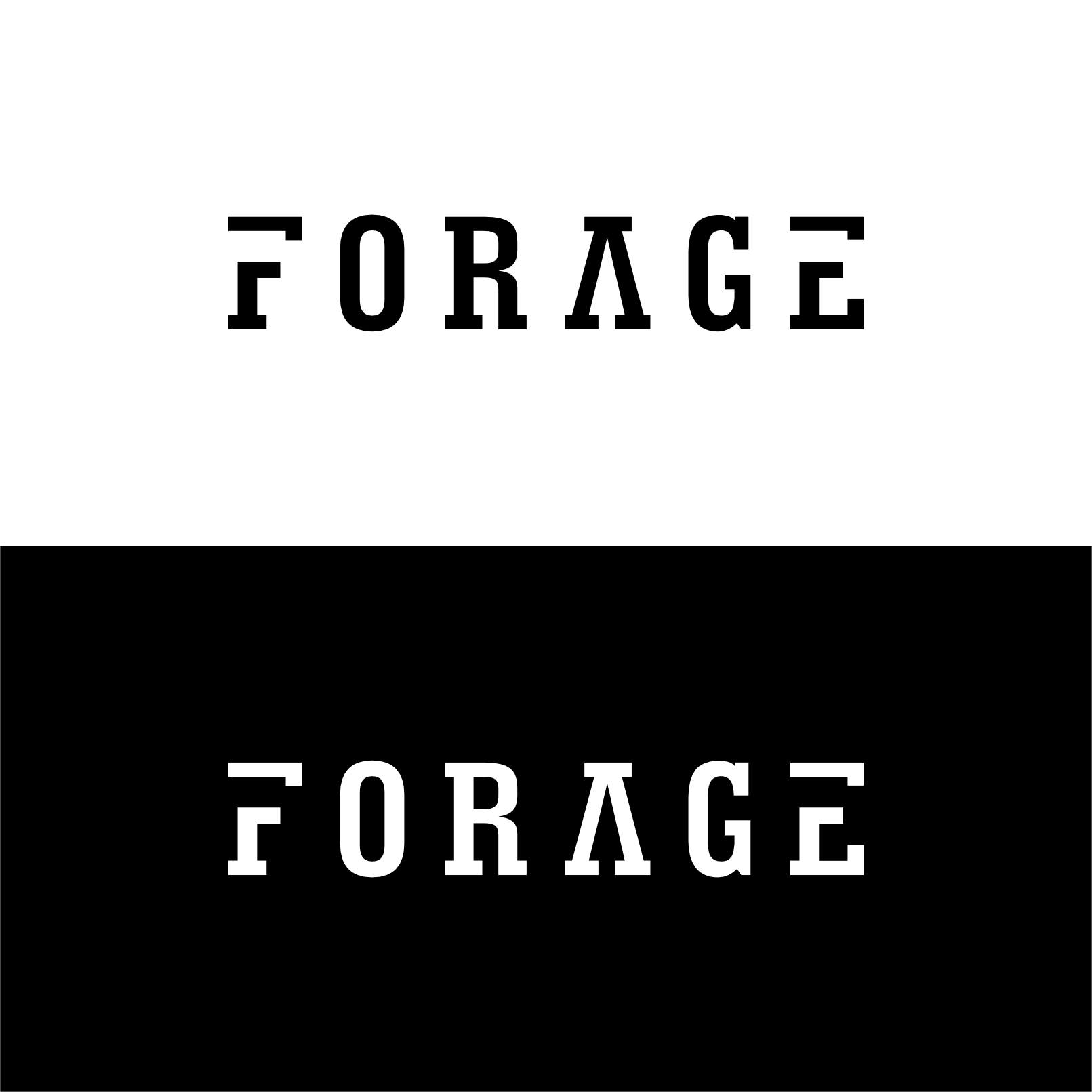 Serious, Professional, Foodservice Logo Design for The name "Forage" as ...