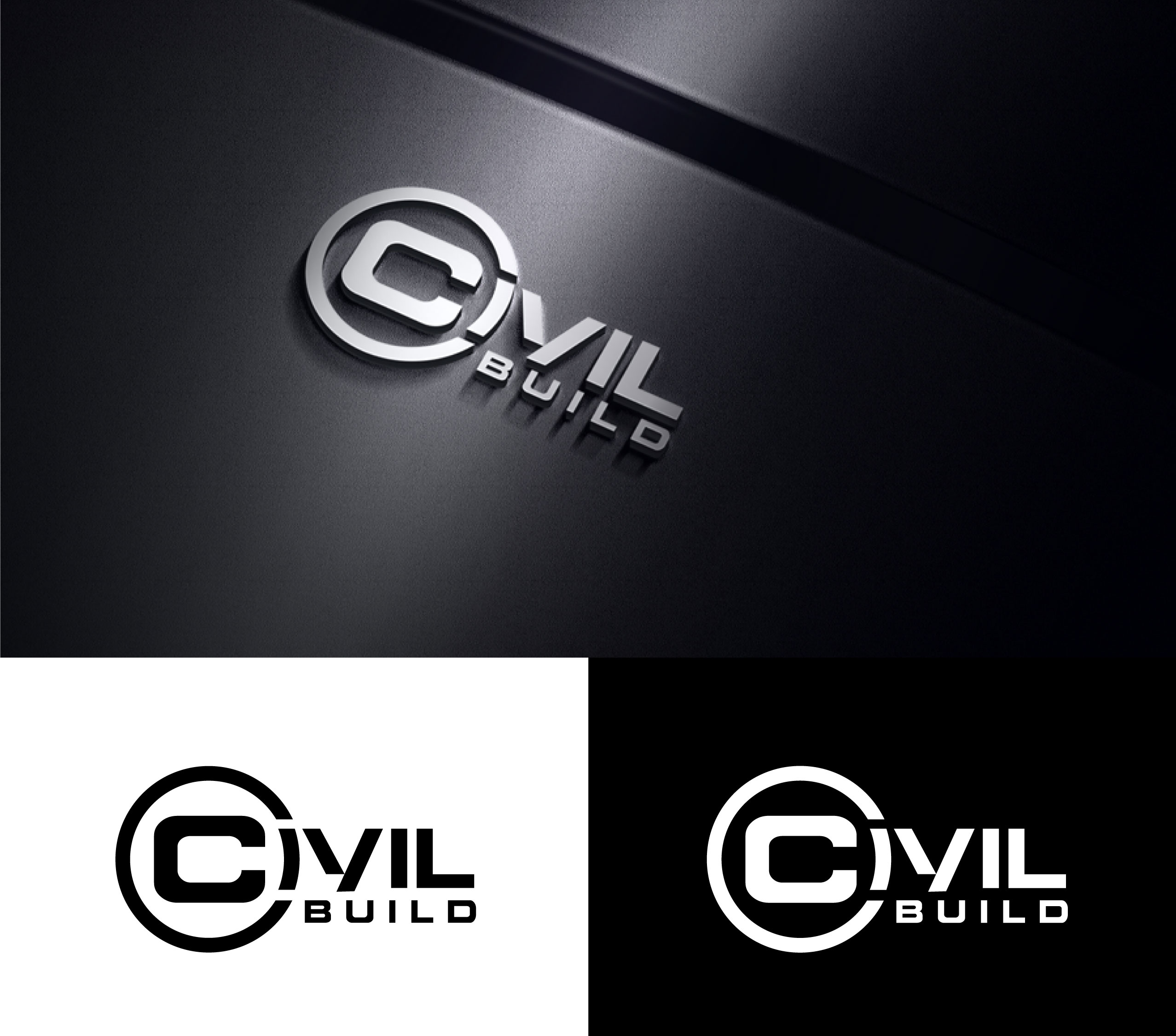 Logo Design for Civil Build by Roxxx | Design #33331866