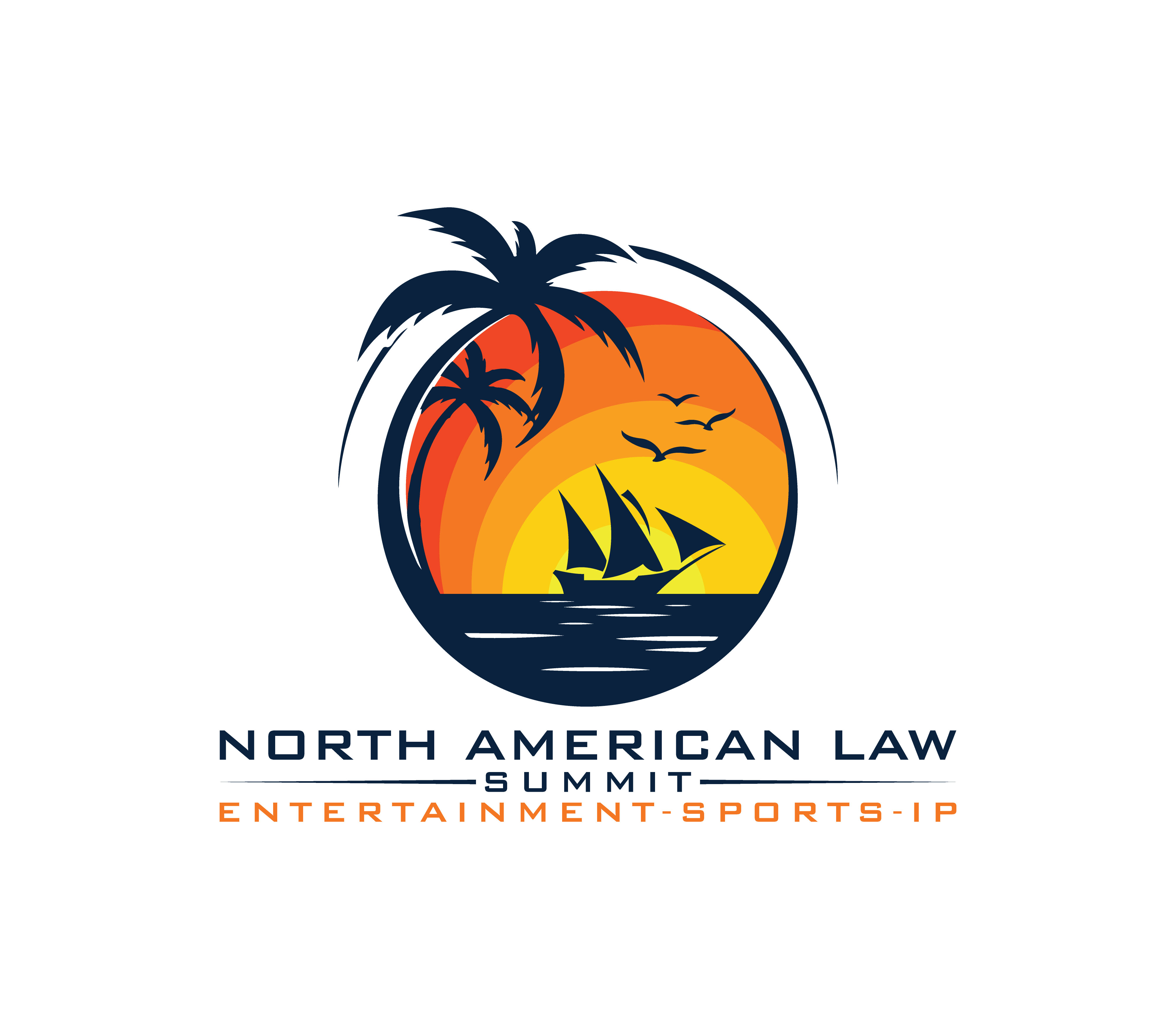 Logo Design for North American Law Summit/Entertainment & Sports Law by ...
