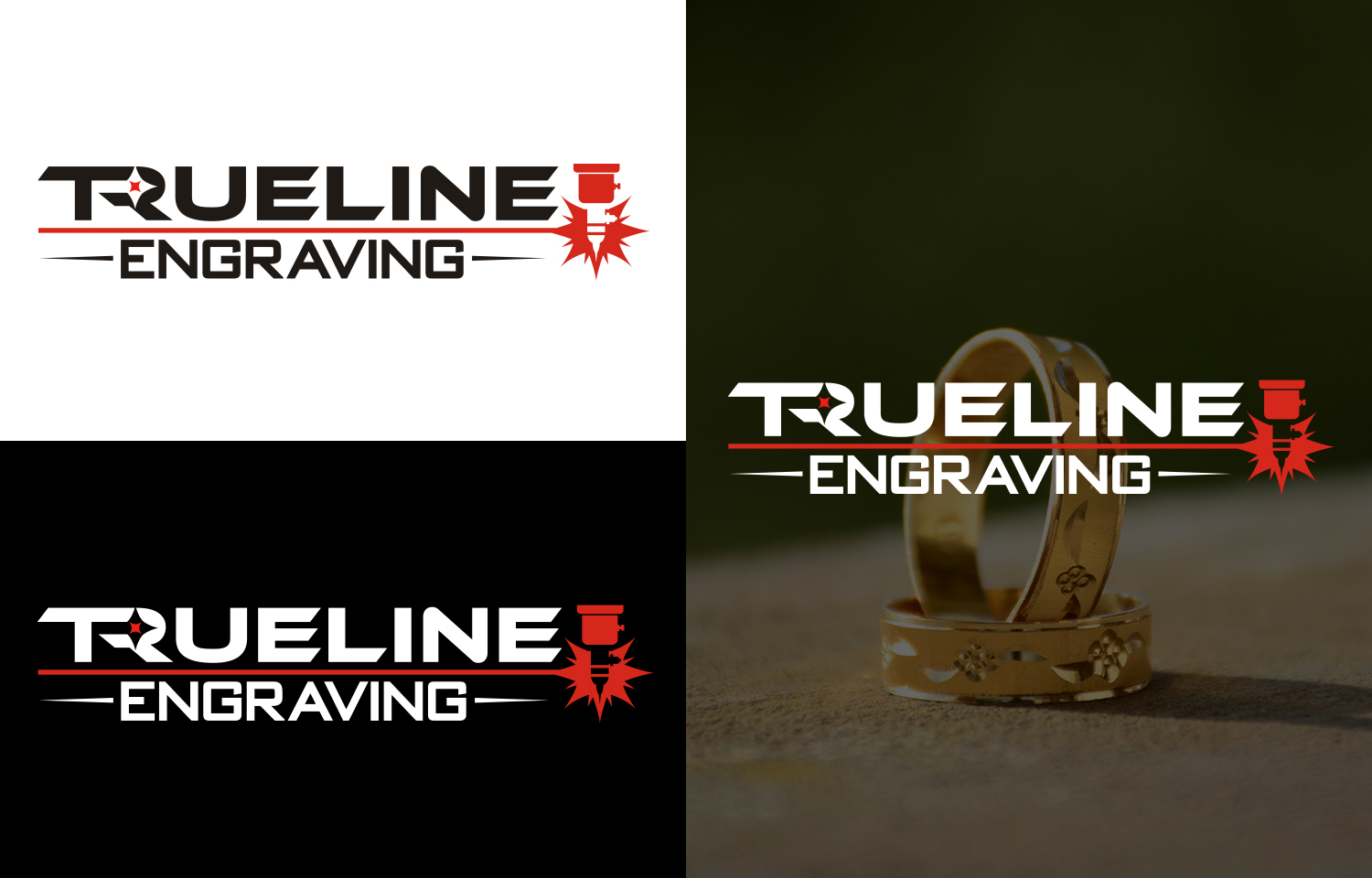 Logo Design for TRUELINE ENGRAVING by Riv. | Design #33340610