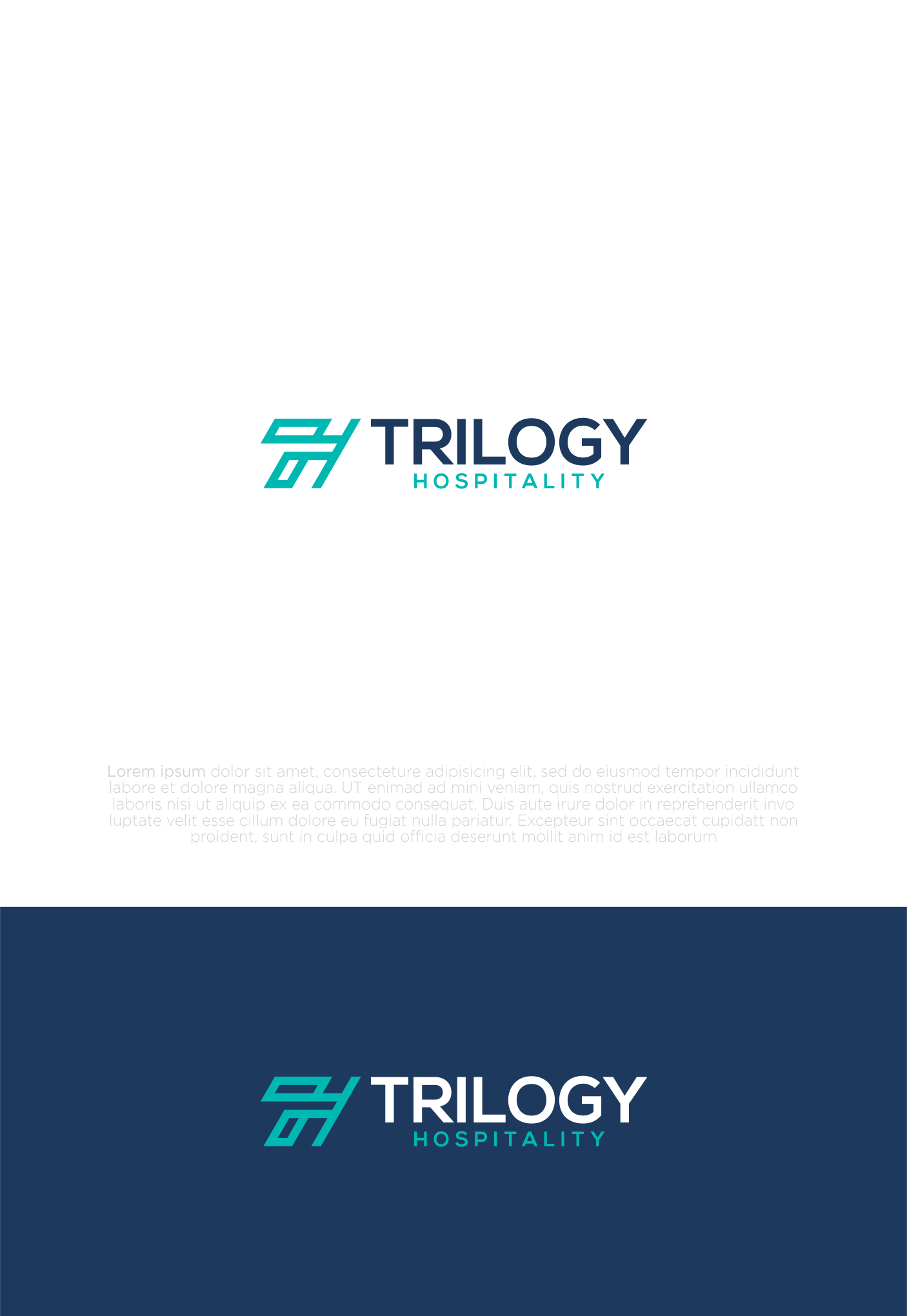 Upmarket, Elegant, hospitality Logo Design for trilogy hospitality by ...