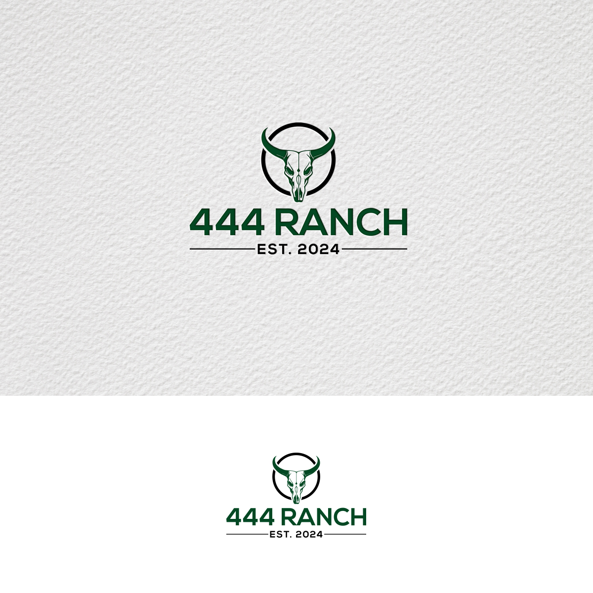 Serious, Masculine, Hospitality, Ranch Logo Design for 444 RANCH ...