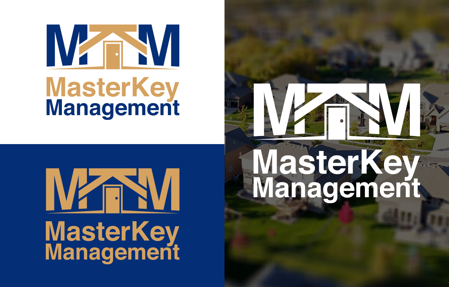 Elegant, Serious, Vacation rental property management Logo Design for MasterKey Management by ...