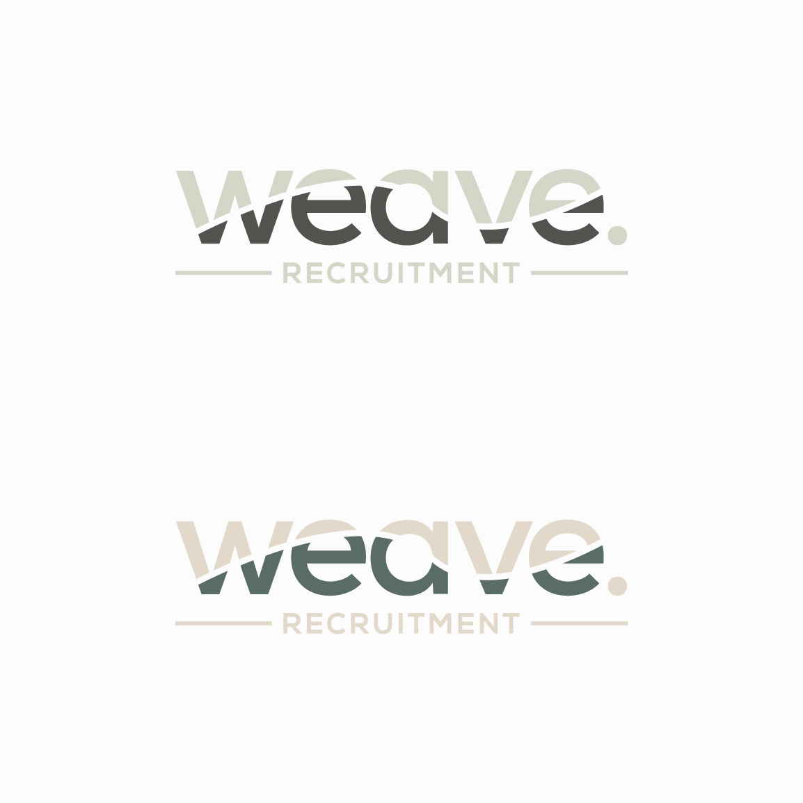 Elegant, Playful, Recruitment, Consulting Logo Design for weave. by ...