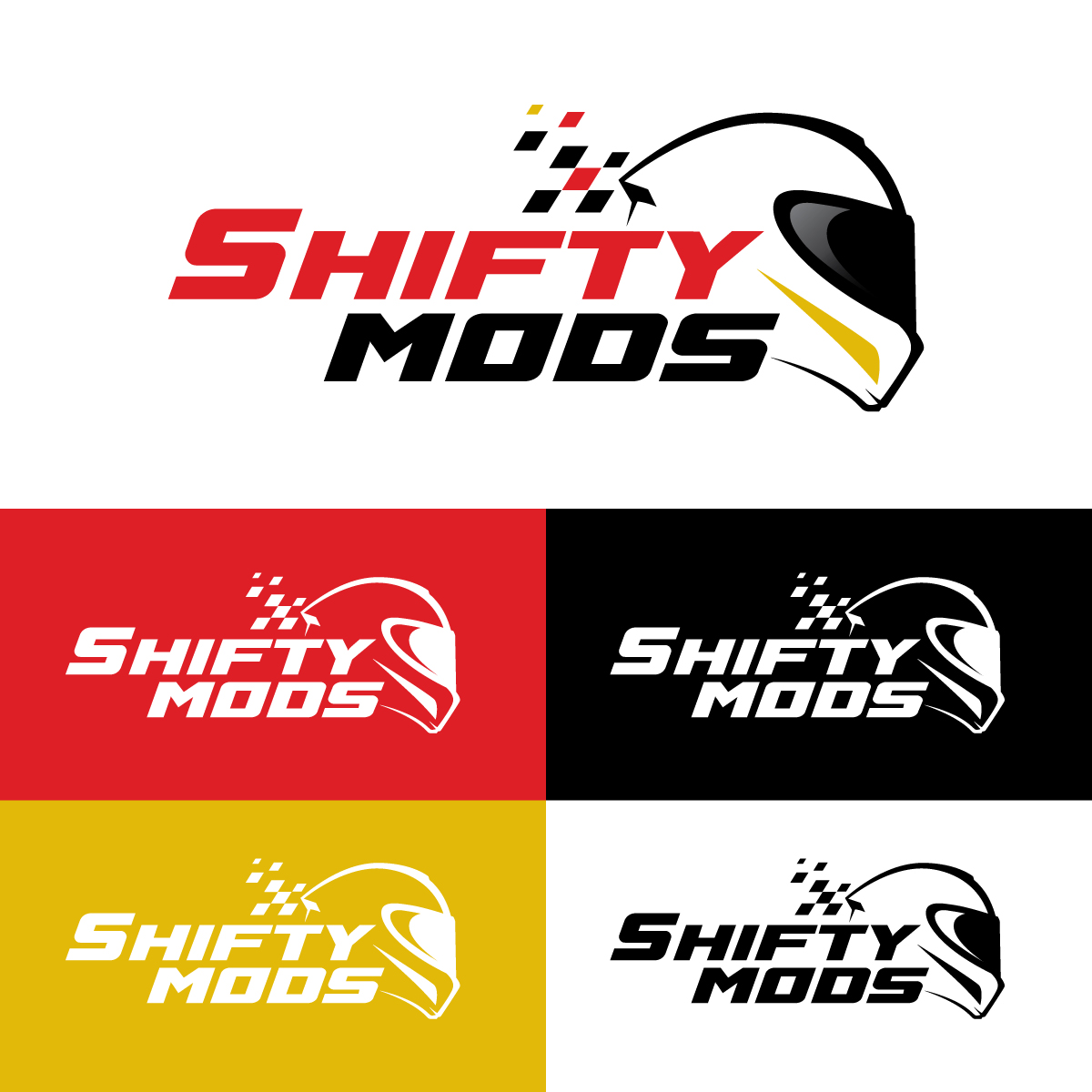 Masculine, Serious, Automotive Logo Design for Shifty Mods by ...
