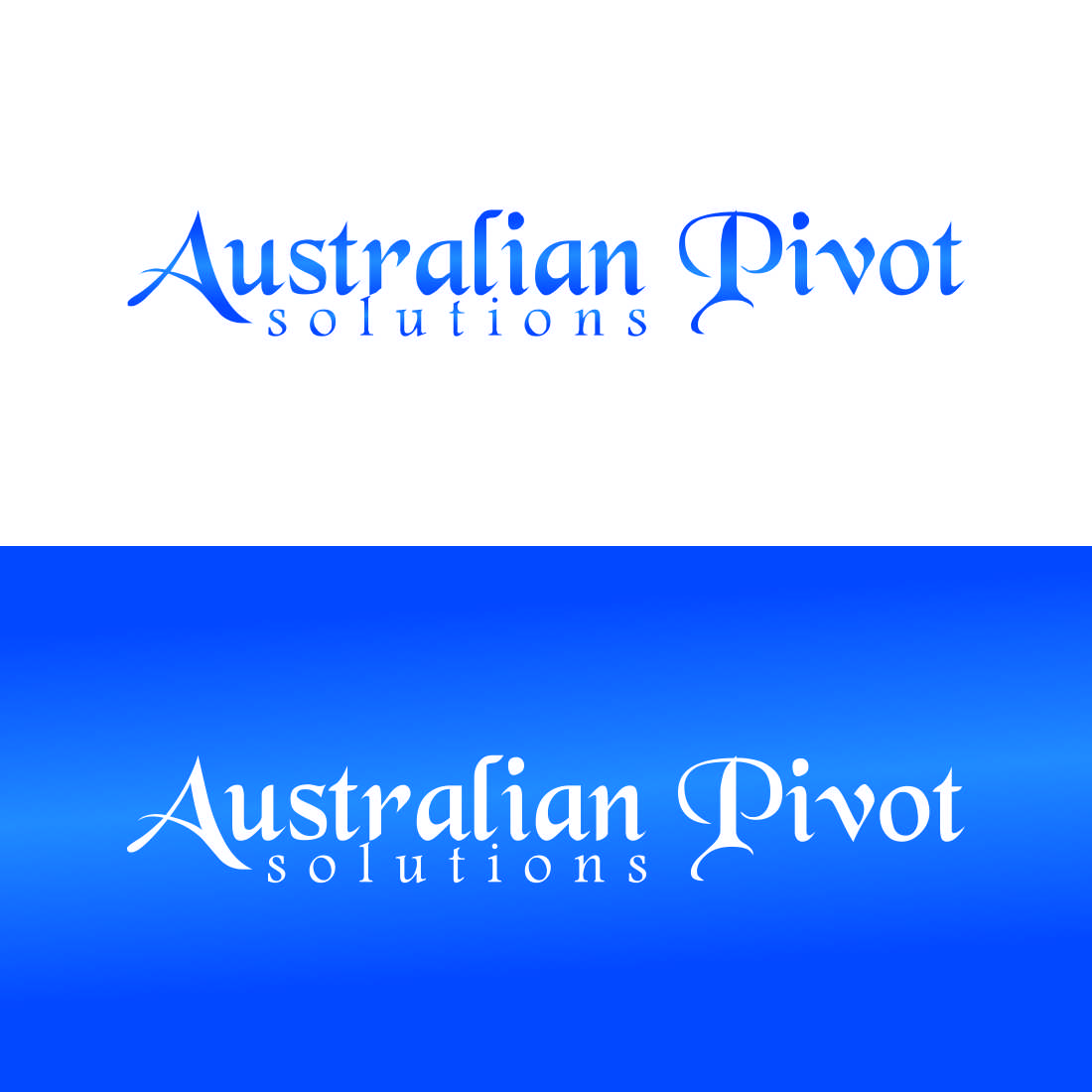 Elegant, Playful Logo Design for Australian Pivot Solutions by sutris ...