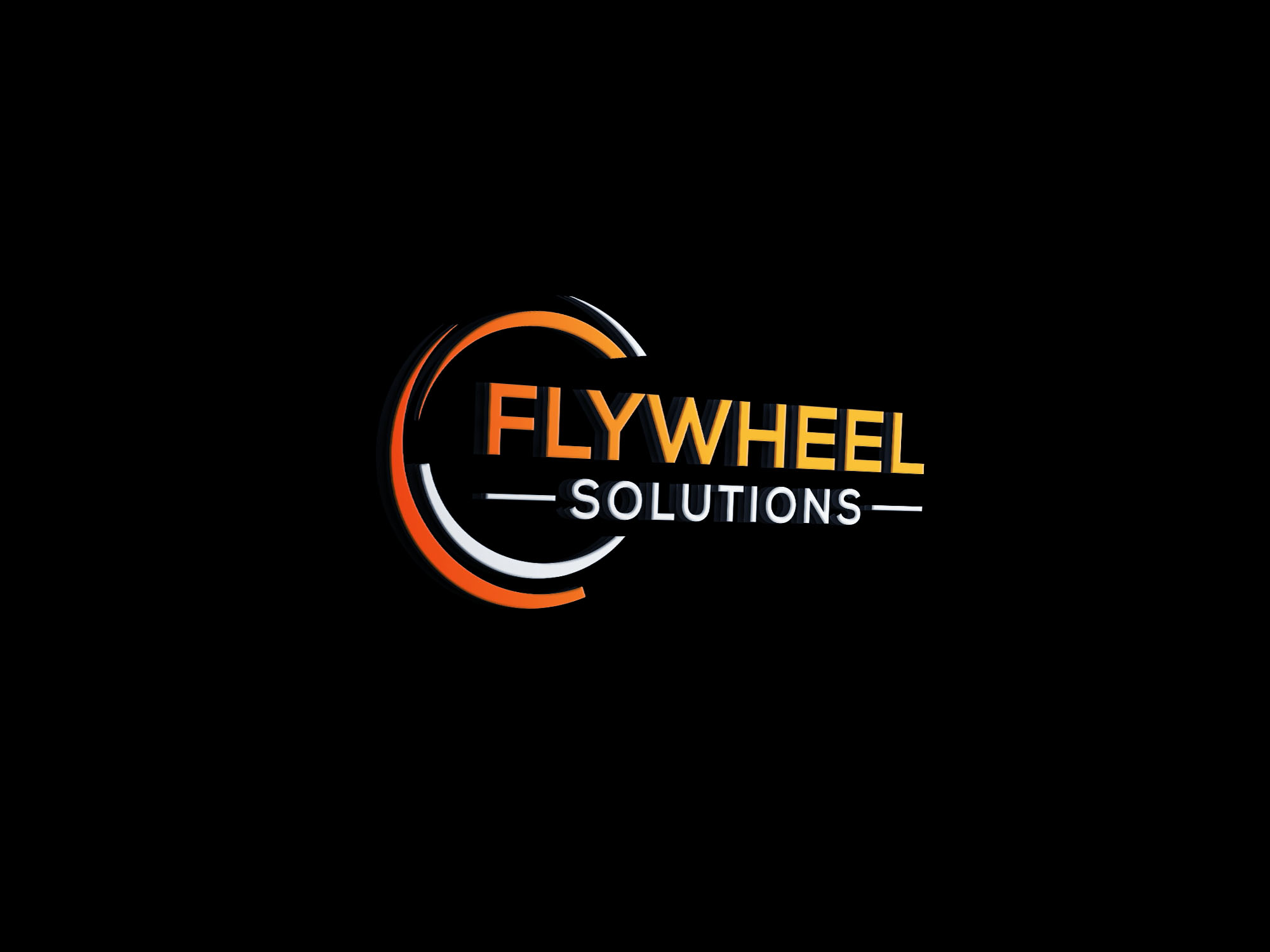 Bold, Masculine, Industrial Material Procurement, Sales, Supply Chain Logo Design for Flywheel ...