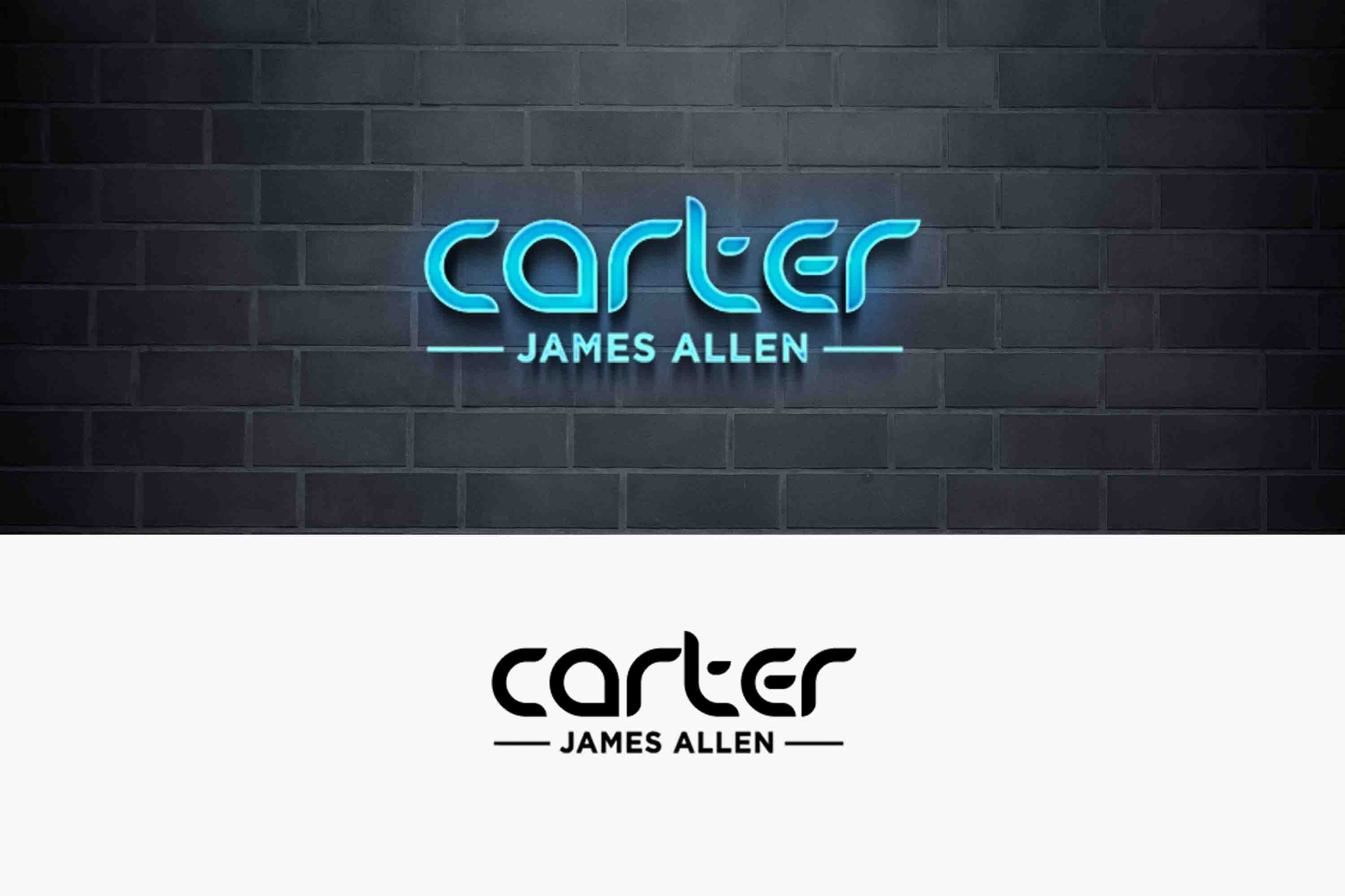 Elegant, Playful Logo Design for Carter by AliArts | Design #33370118