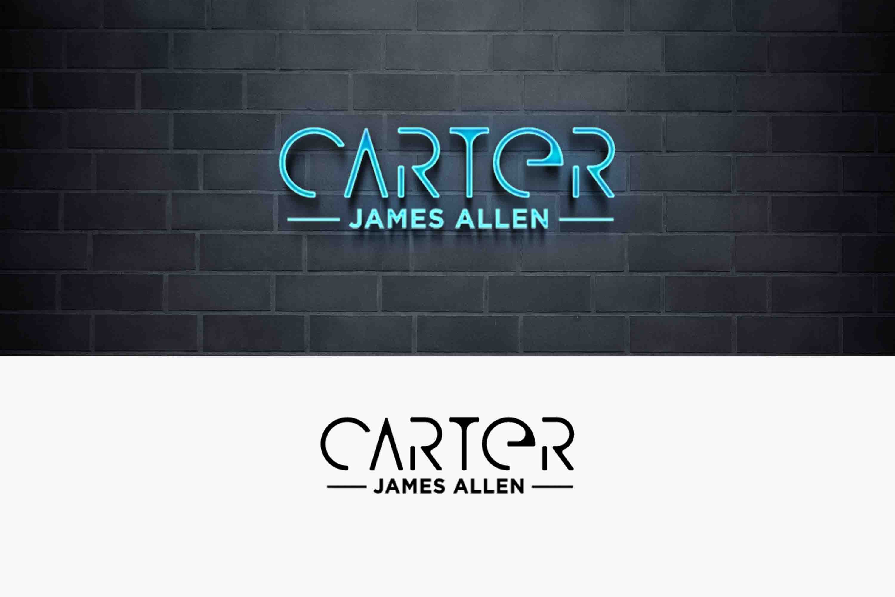 Elegant, Playful Logo Design for Carter by AliArts | Design #33370142