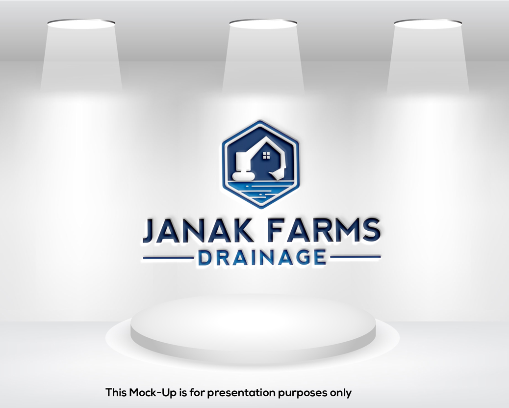 Logo Design for Janak Farms Drainage by Bruse R | Design #33379694