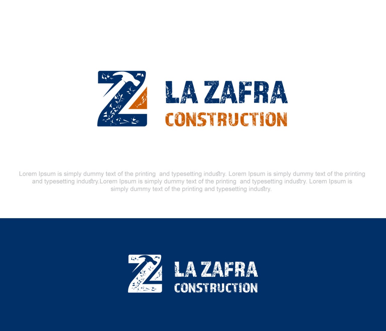 Serious, Professional, Concrete Paving Construction Logo Design for LA ...