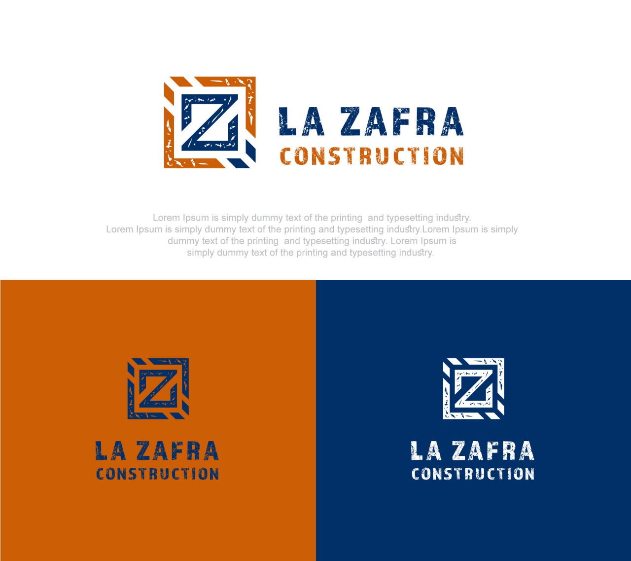 Serious, Professional, Concrete Paving Construction Logo Design for LA ...