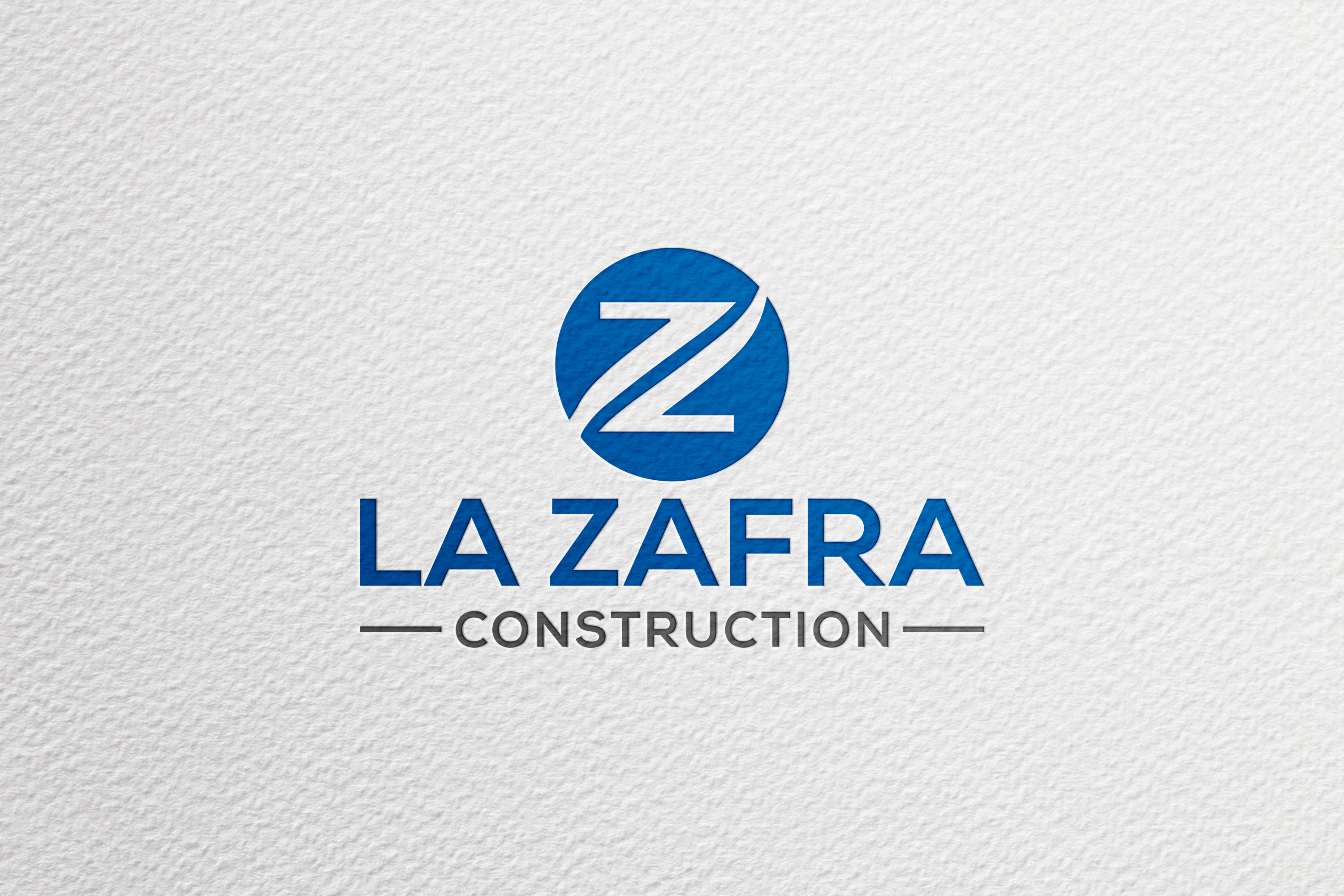Serious, Professional, Concrete Paving Construction Logo Design for LA ...