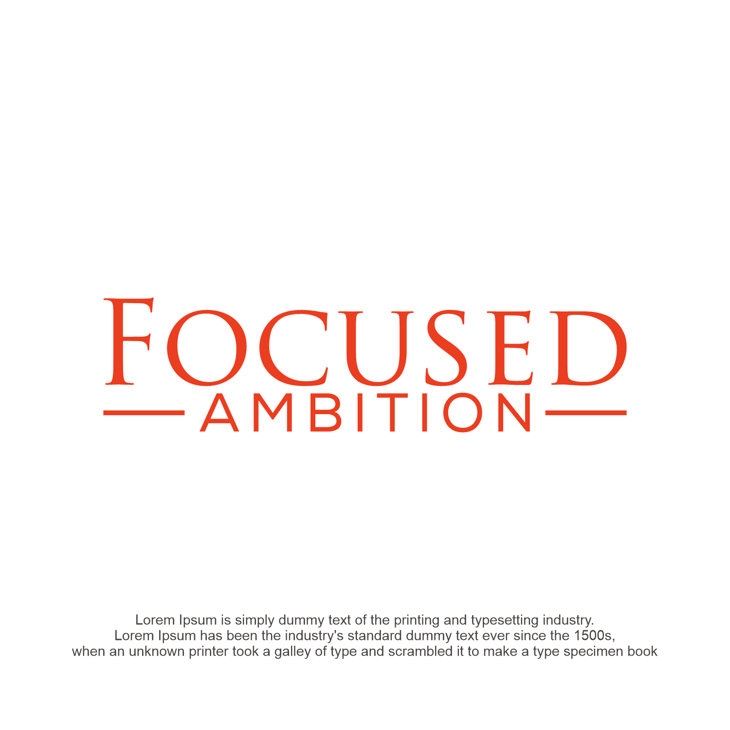 Bold, Modern, Business coaching. Logo Design for Focused Ambition by ...