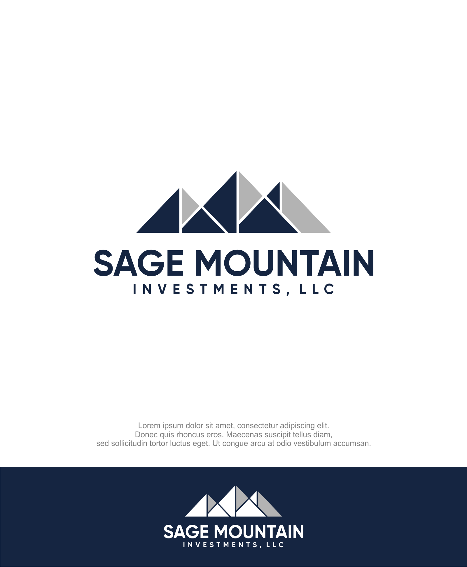 Logo Design for Sage Mountain Investments, LLC by M.Syaiful Huda ...