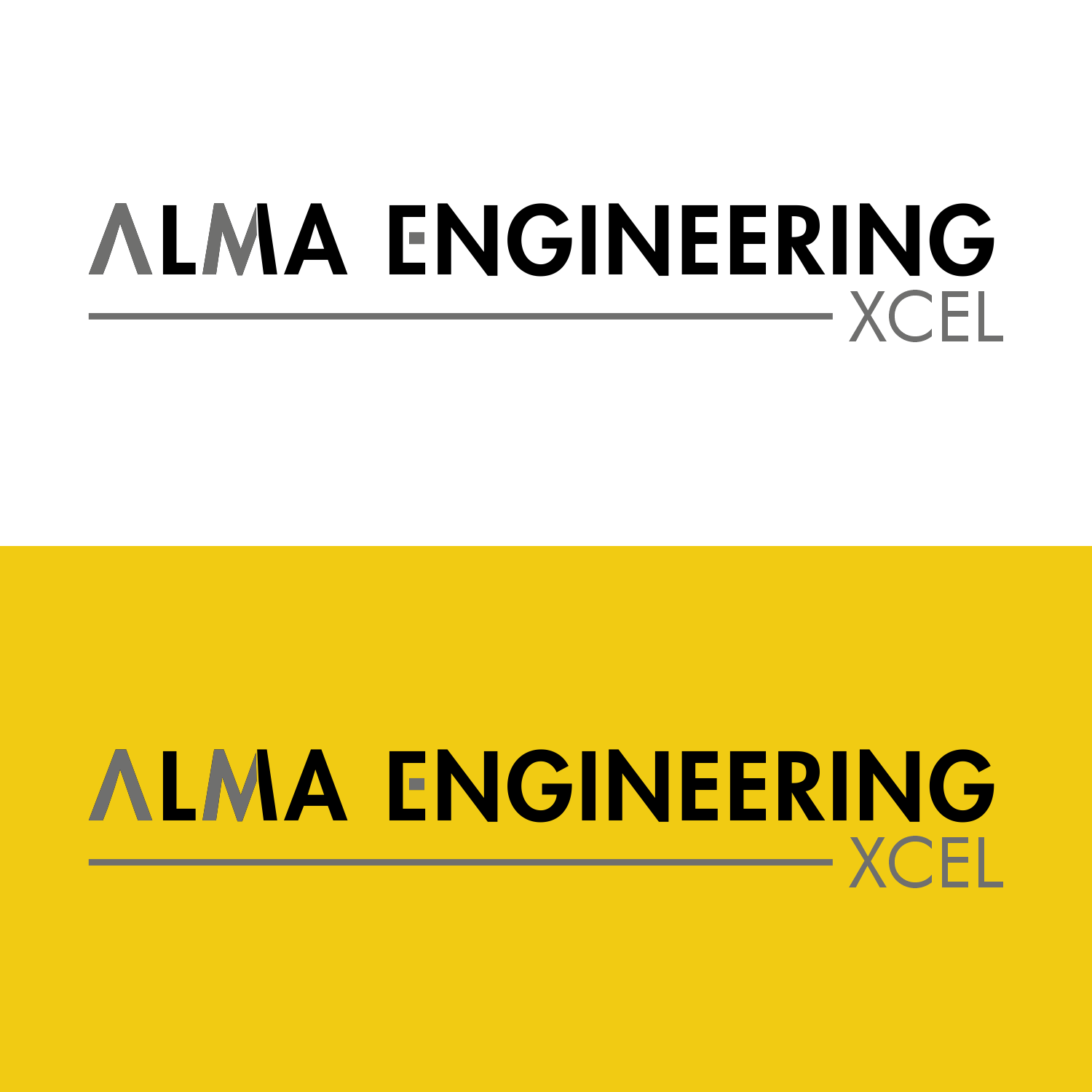 Logo Design for Alma Engineering Xcel by Davids Design | Design #33376687