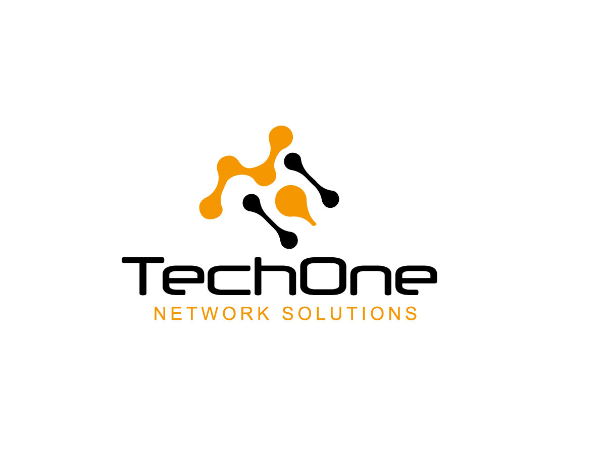Elegant, Playful, Telecommunications Logo Design for TechOne Network ...