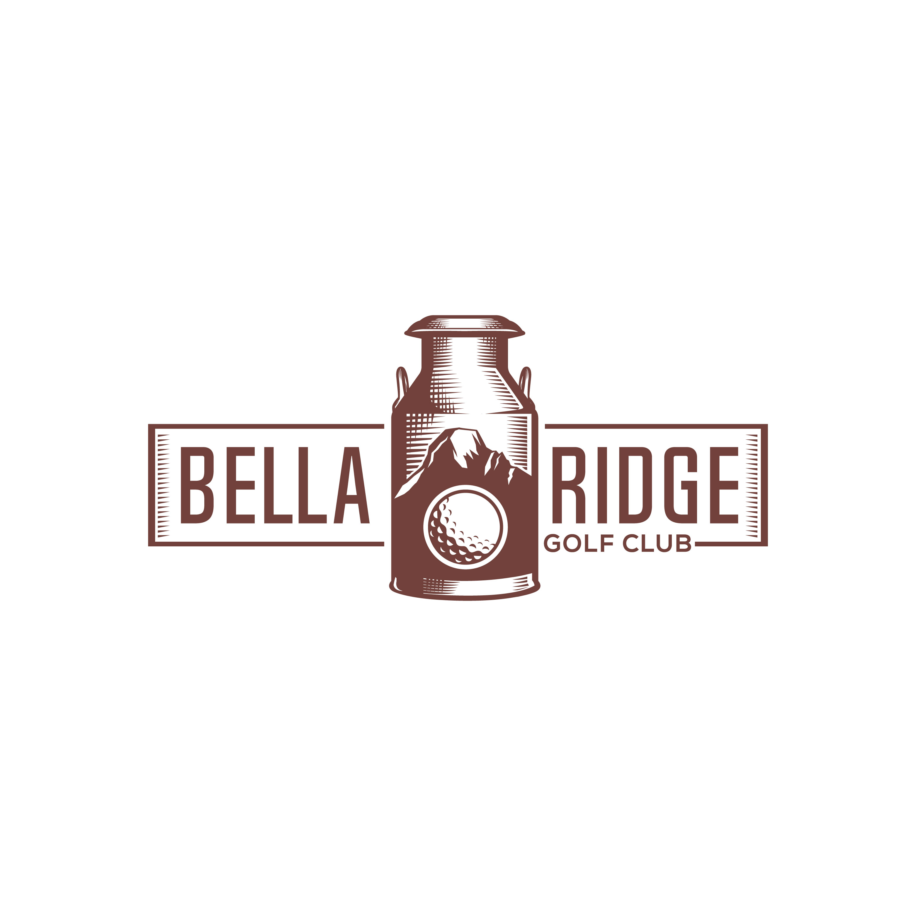 Logo Design for Bella Ridge Golf Club with alternate text of Bella ...