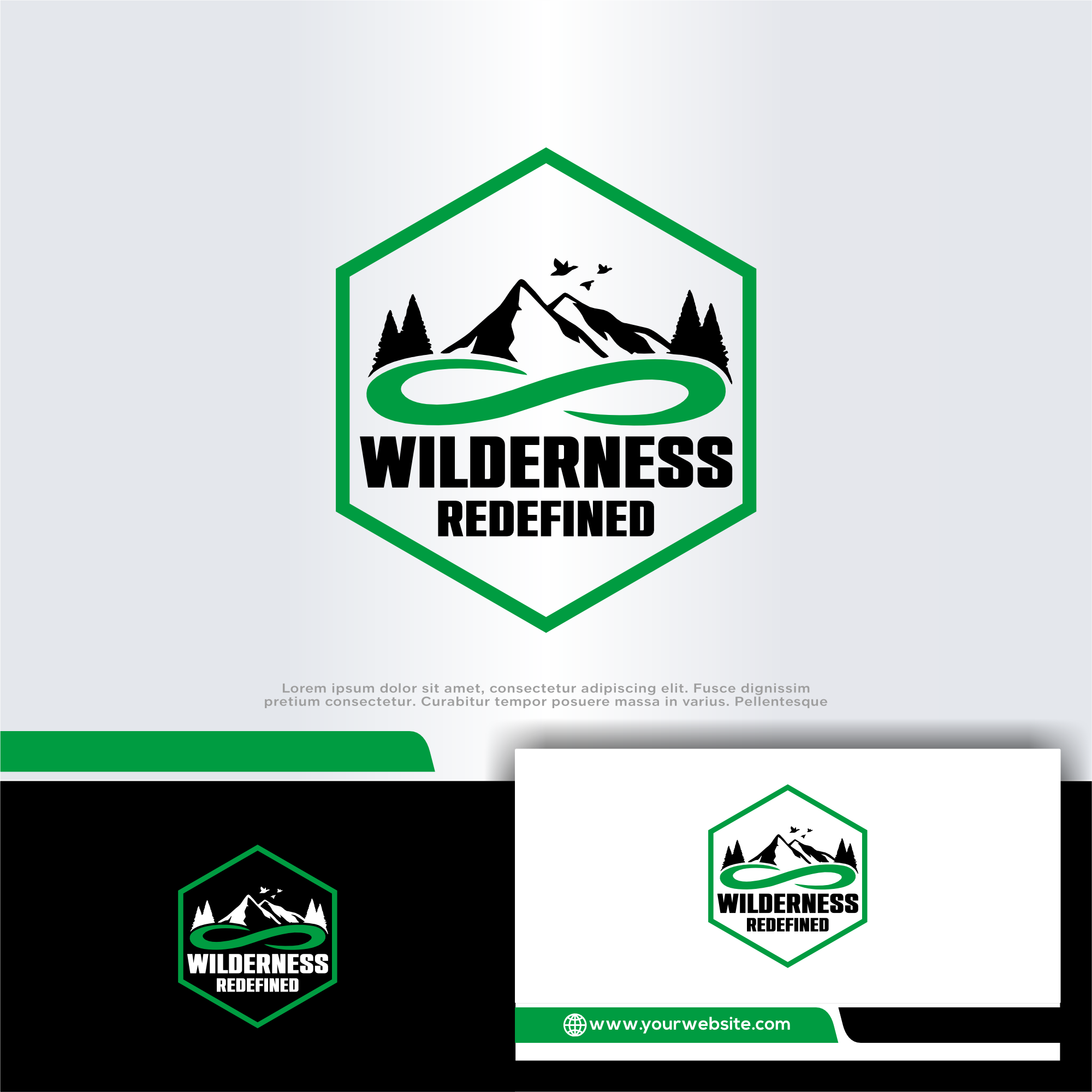 Bold, Modern, camping and outdoors Logo Design for Wilderness Redefined ...