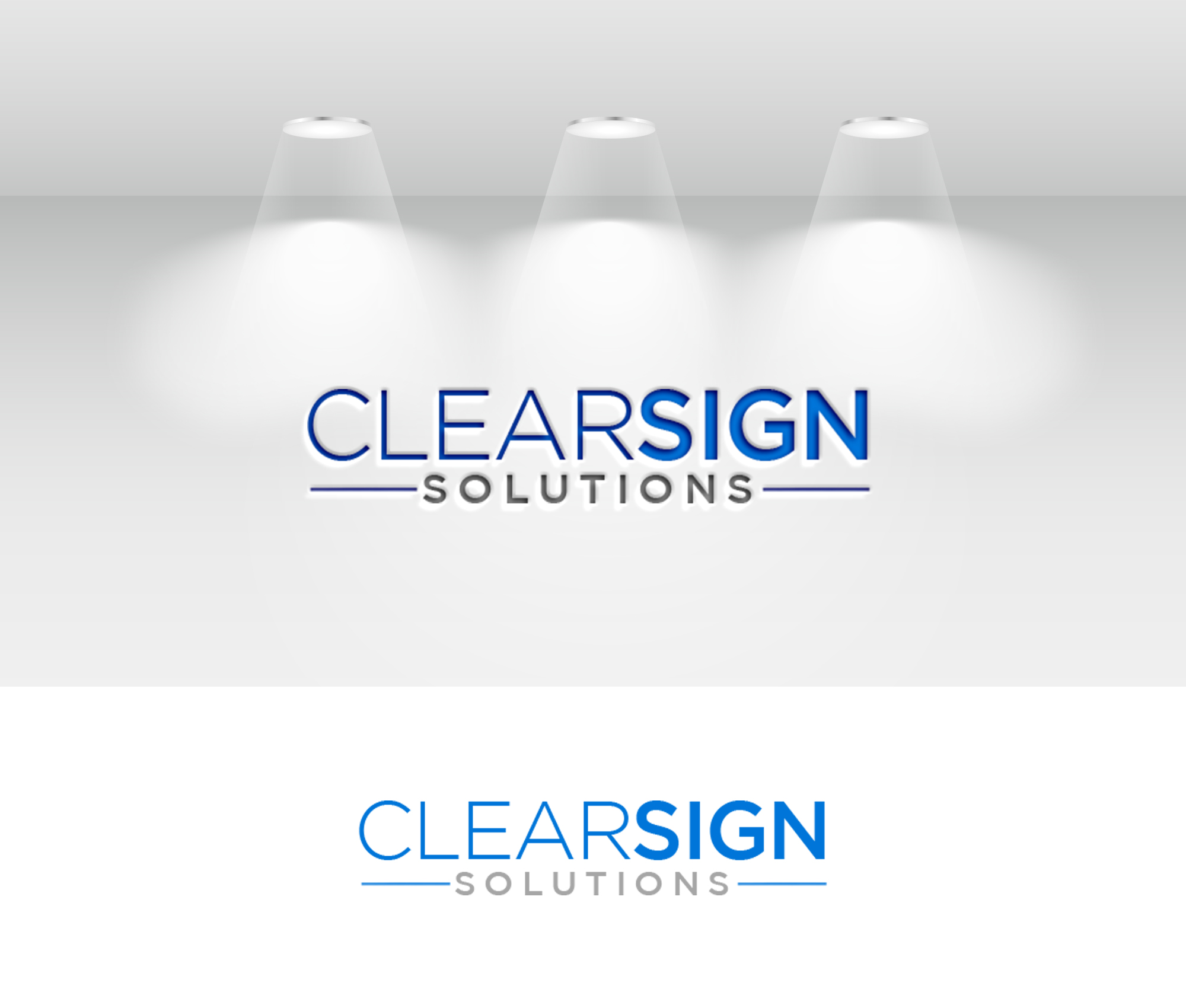 Feminine, Colorful, signs Logo Design for Clear sign solutions by ...