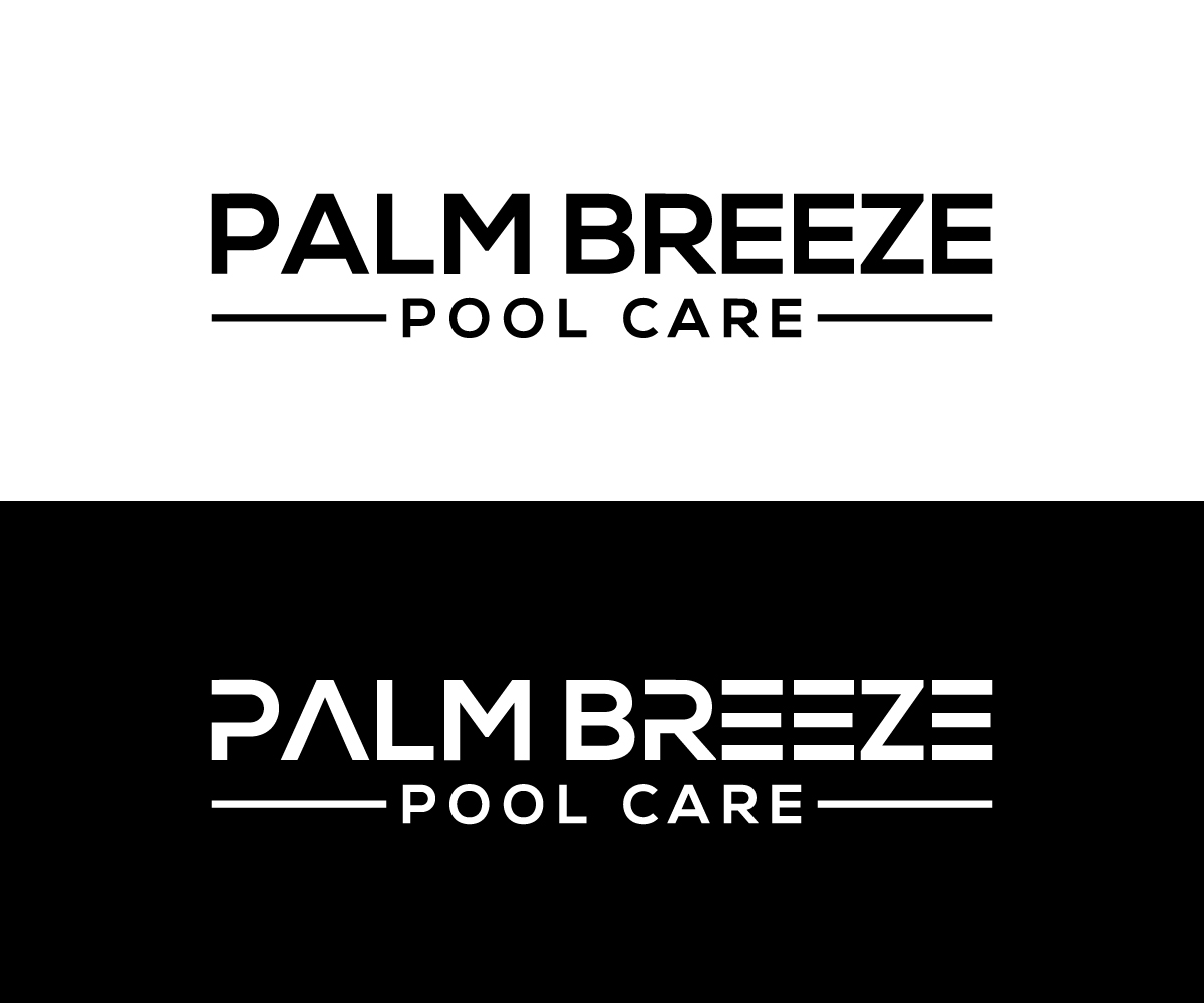 Upmarket, Modern, Pool Service Logo Design for Palm Breeze Pool Care by ...
