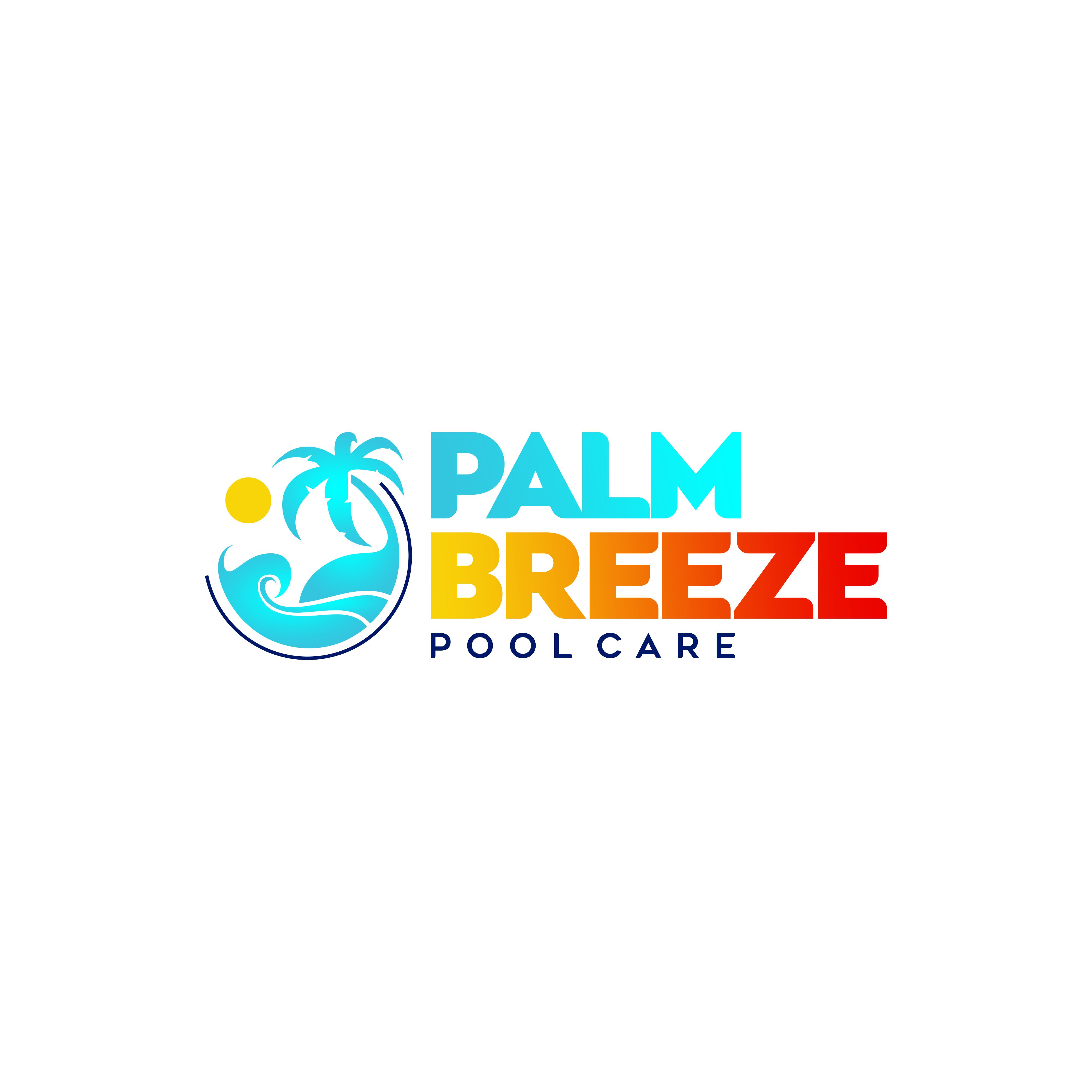 Upmarket, Modern, Pool Service Logo Design for Palm Breeze Pool Care by ...