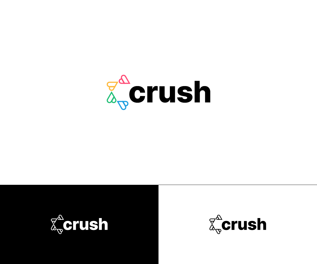 Bold, Playful, Software Logo Design for Crush (incoporate "work" if ...