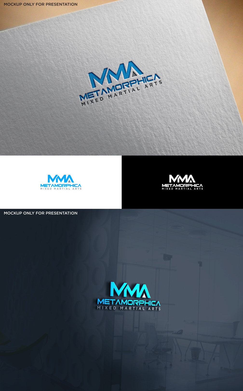 Bold, Modern, Sports and Fitness Logo Design for Metamorphica Mixed ...