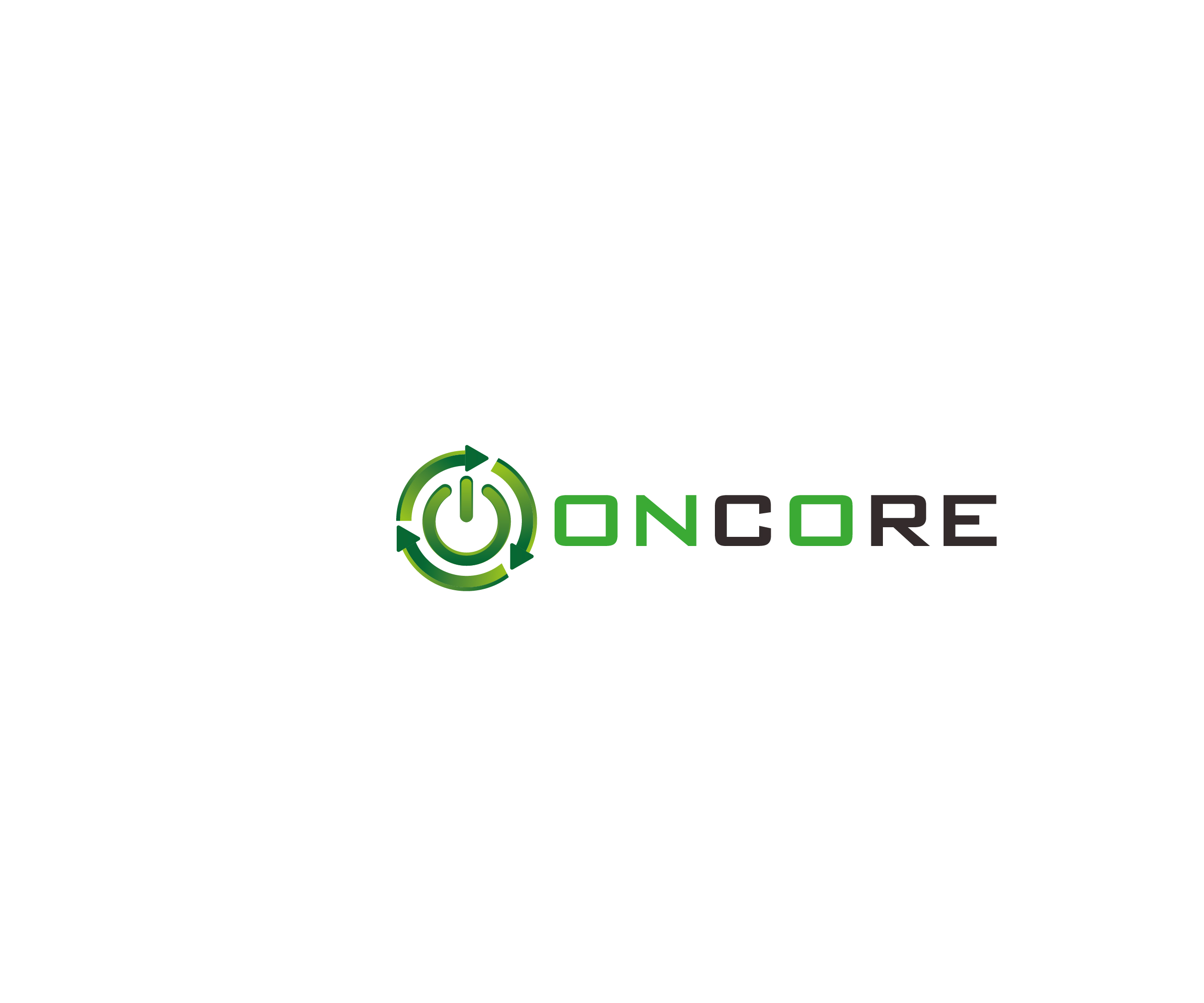 Elegant, Playful Logo Design for OnCORE by Editeight26 | Design #33493817