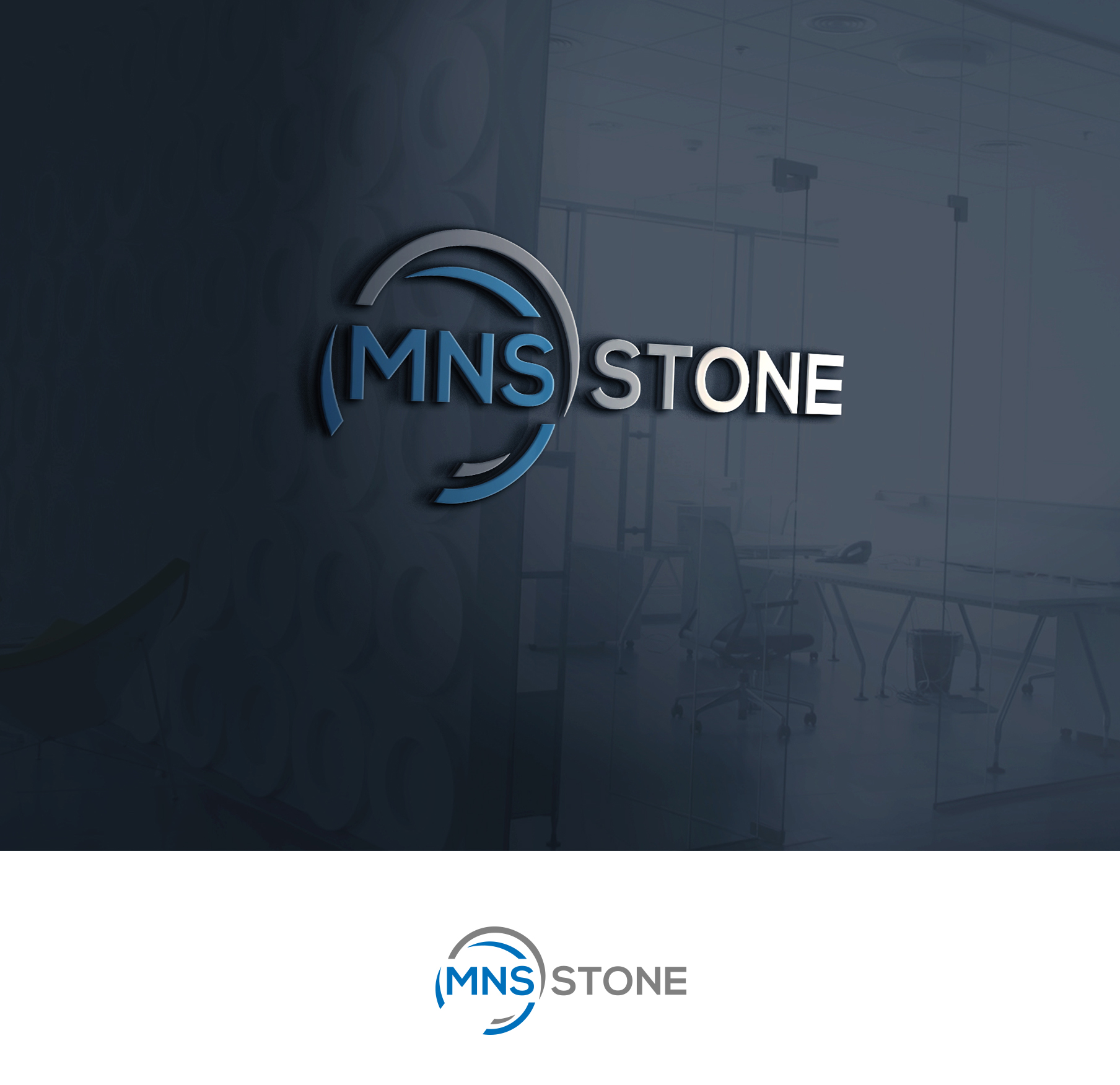 Elegant, Playful, Construction Logo Design for MNS Stone by Maha studio | Design #33432655