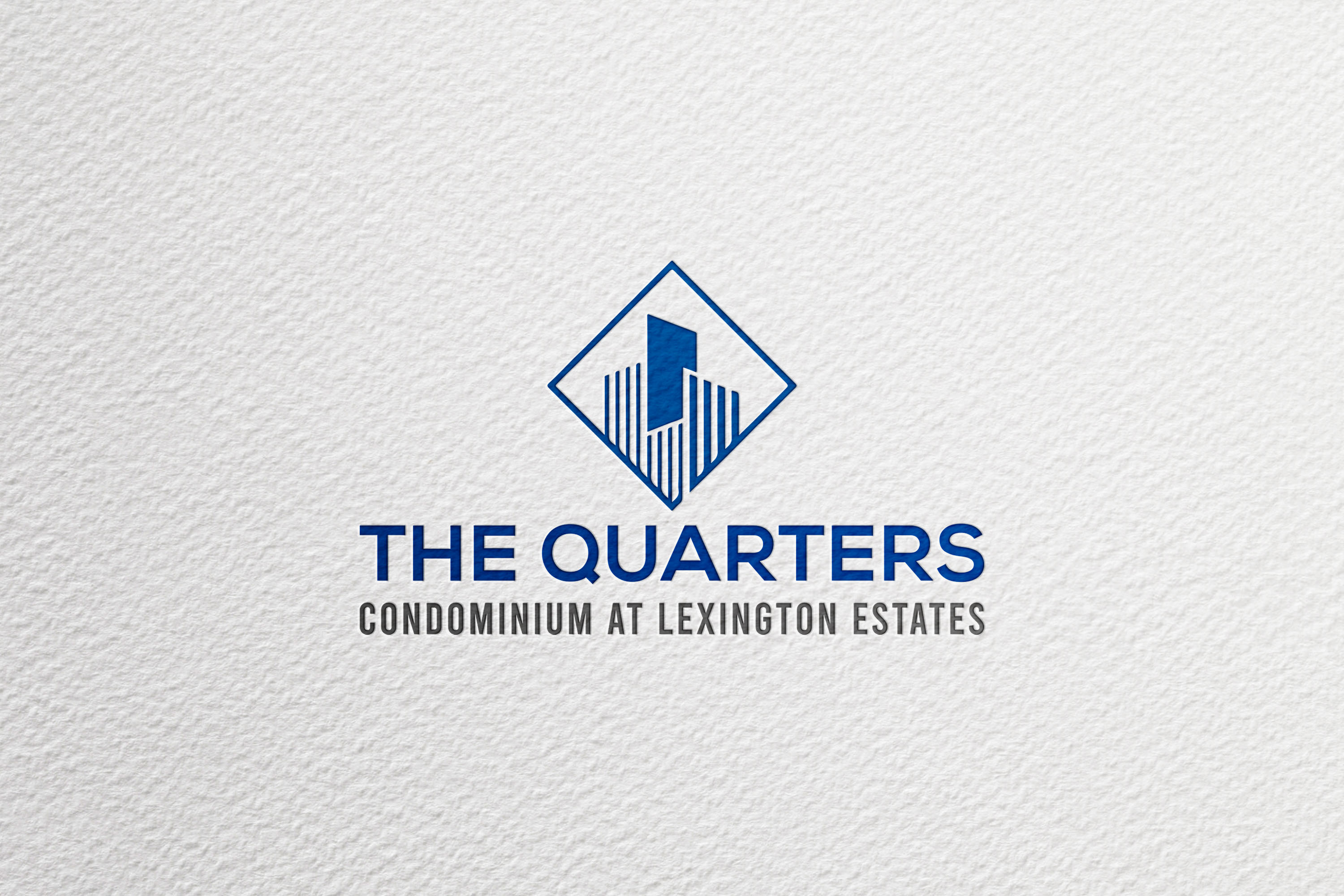 Elegant, Serious Logo Design for The Quarters Condominium at Lexington ...