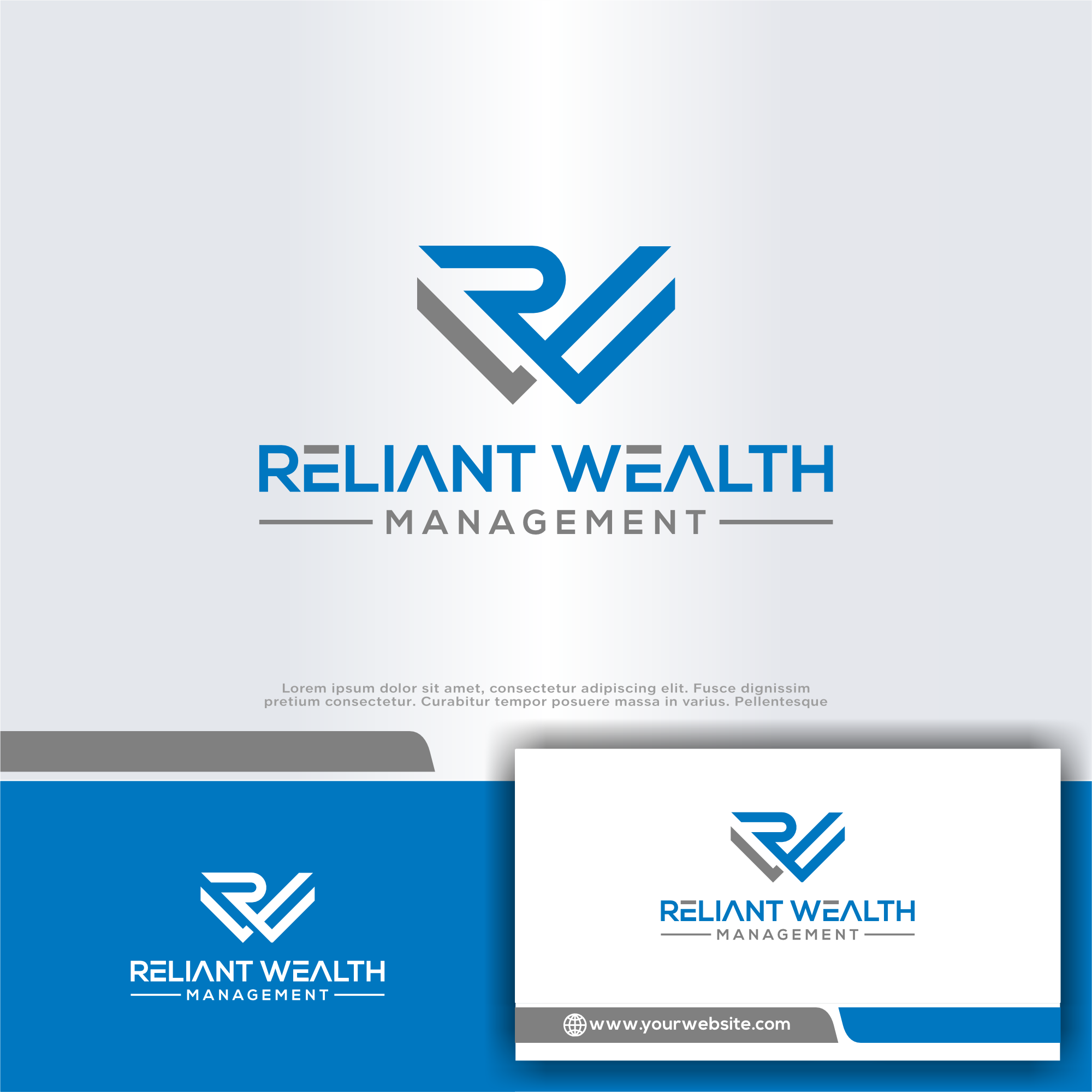 Logo Design for Reliant Wealth Management by FA Creative | Design #33433233