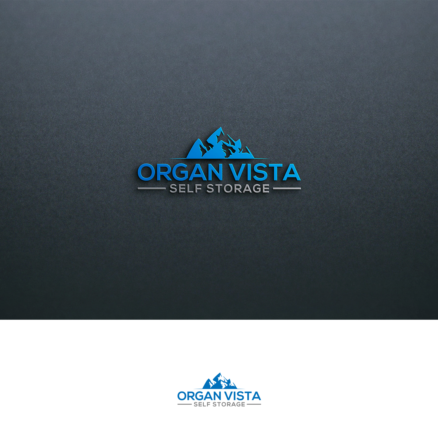 Modern, Elegant, RV and Self Storage Logo Design for Organ Vista RV ...