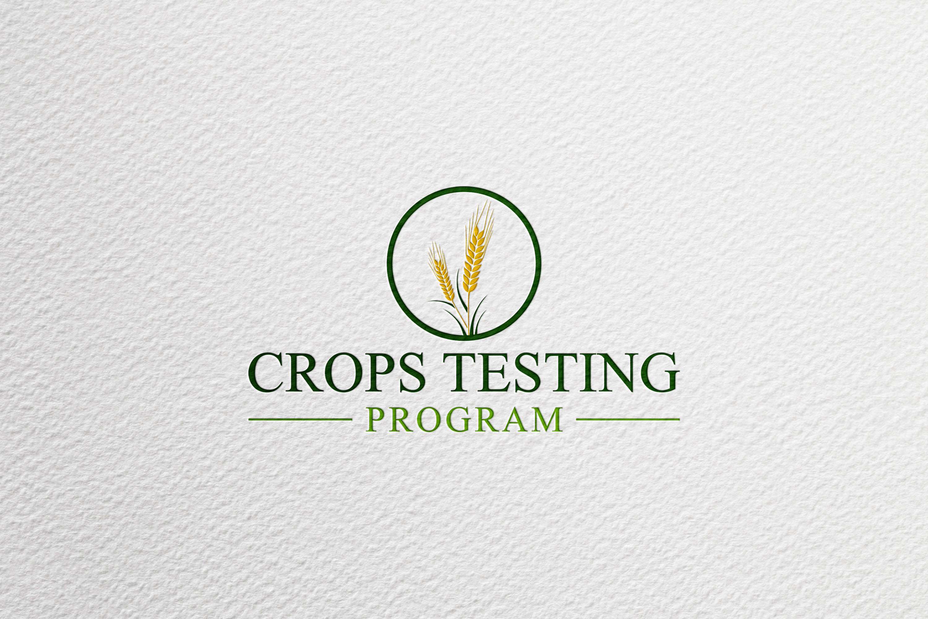 Bold, Serious, Education, research, agriculture Logo Design for Crops ...