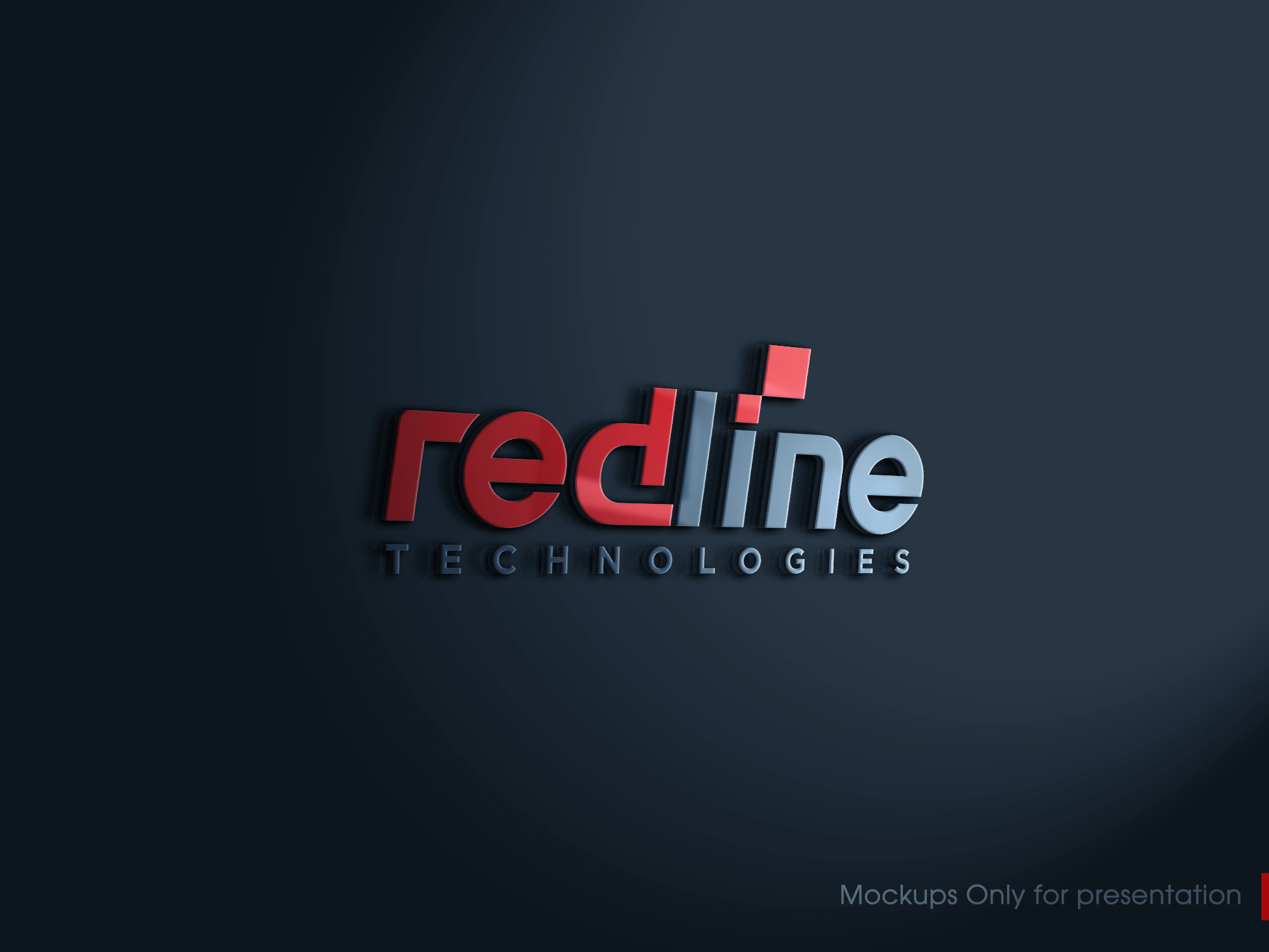 Logo Design for redline (all lower case) with a separate logo by Mono ...