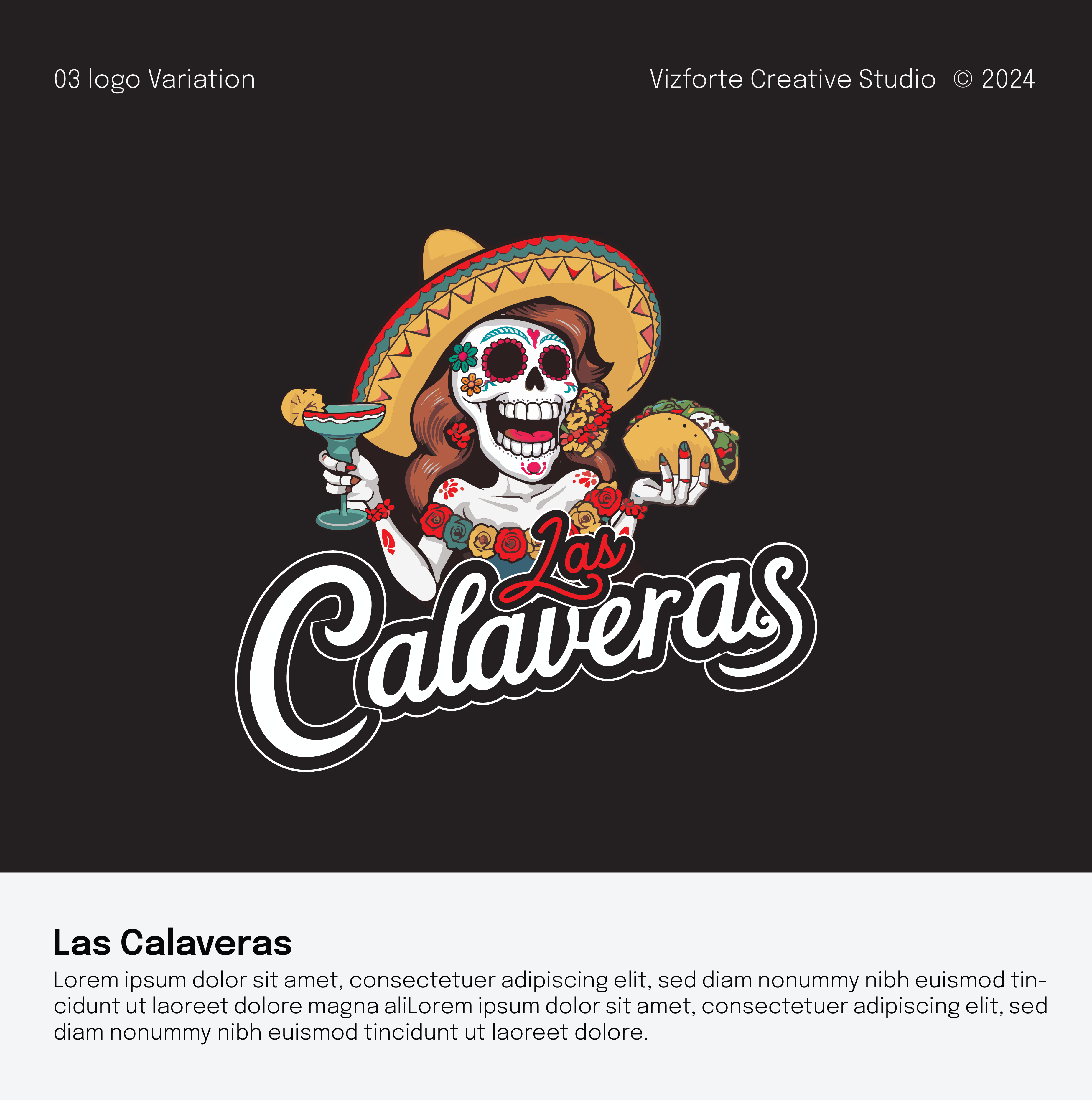 Logo Design for Las Calaveras by VizForte Creative Studio | Design ...