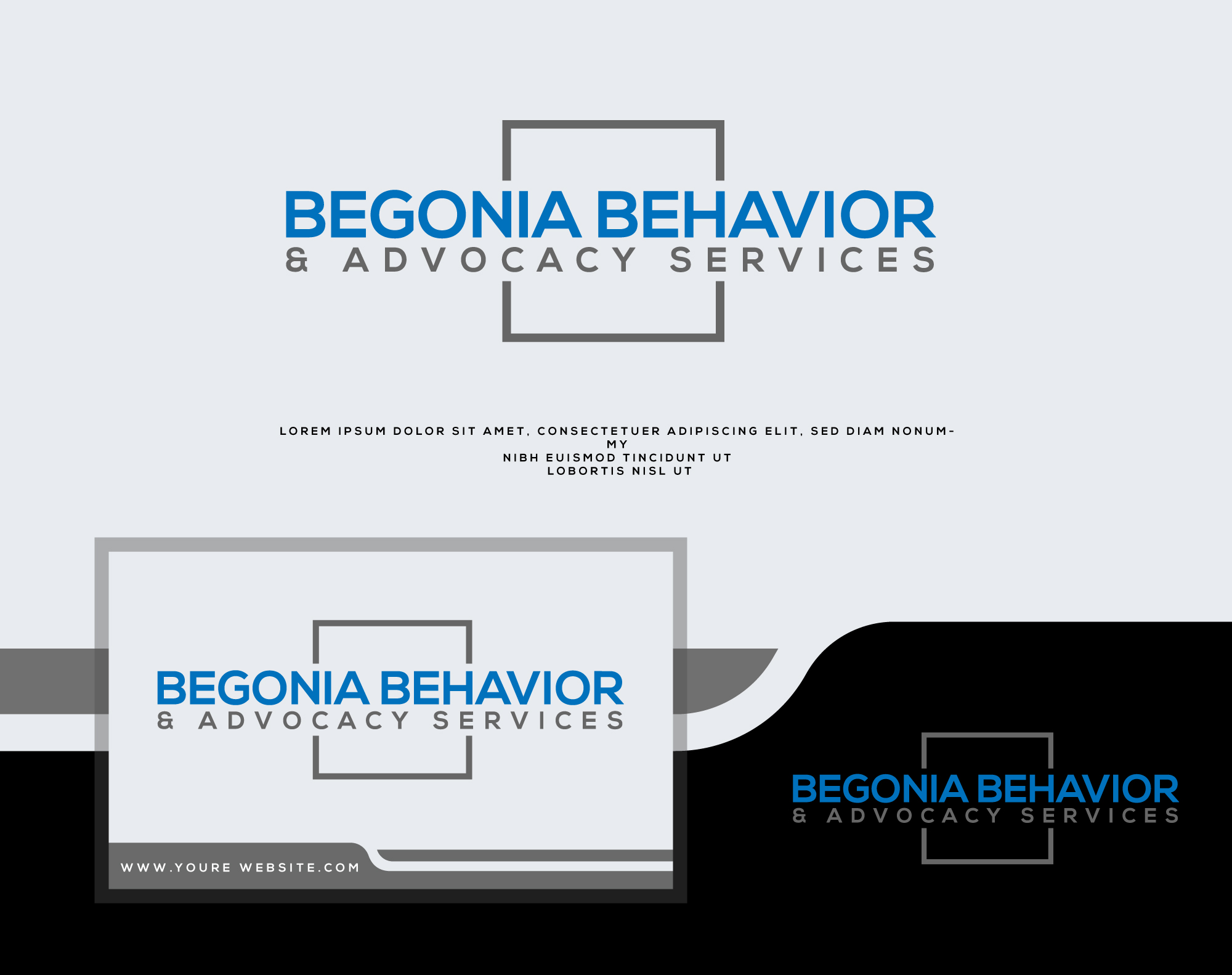 Logo Design for Begonia Behavior and Advocacy Services by uzzal100 ...
