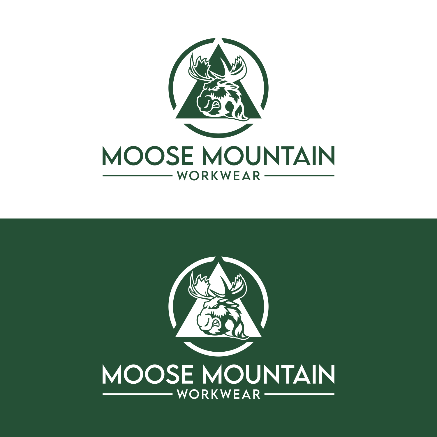 Masculine, Bold, Work Wear and safety clothing Logo Design for Moose ...