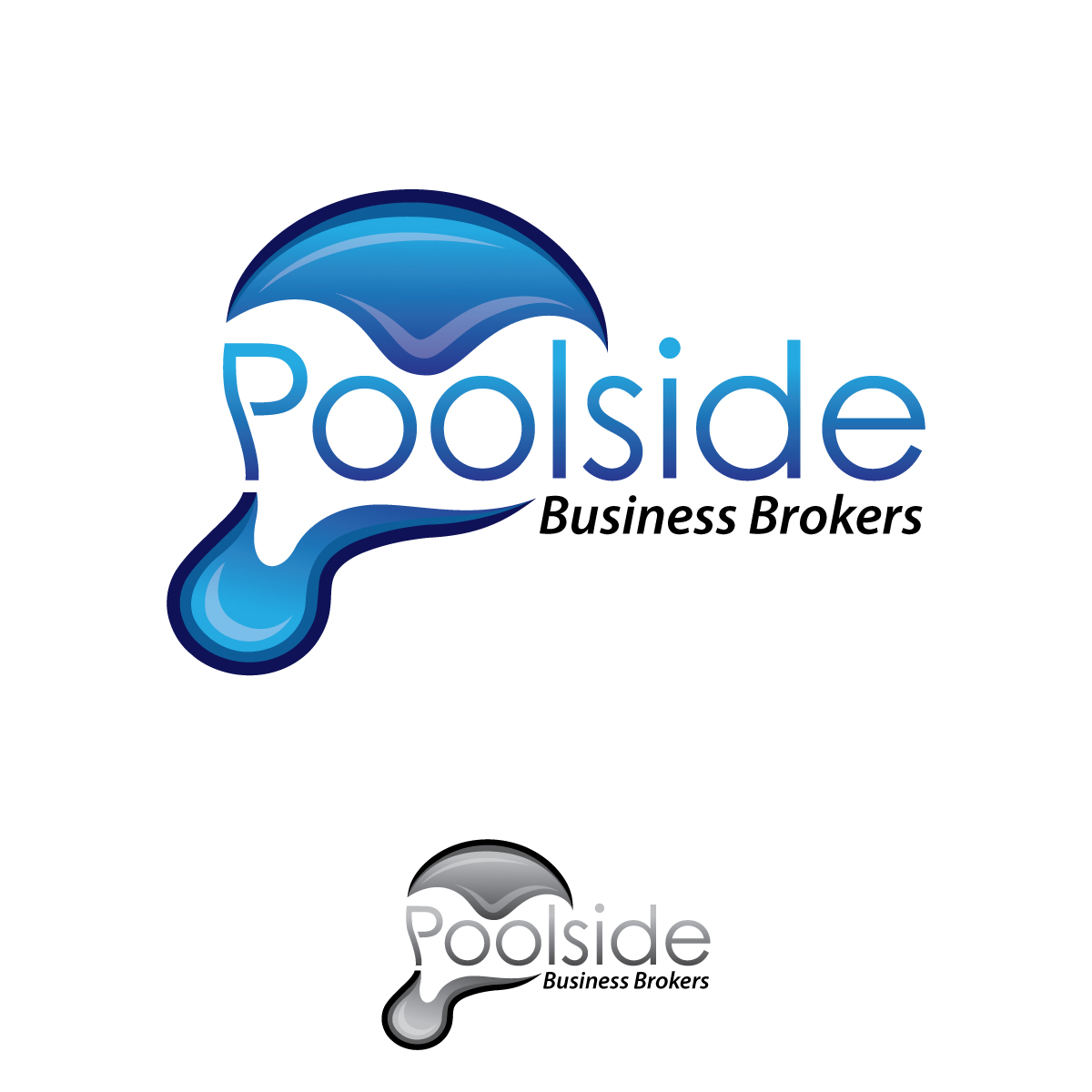Logo Design for Poolside Business Brokers by DesignFriday | Design ...