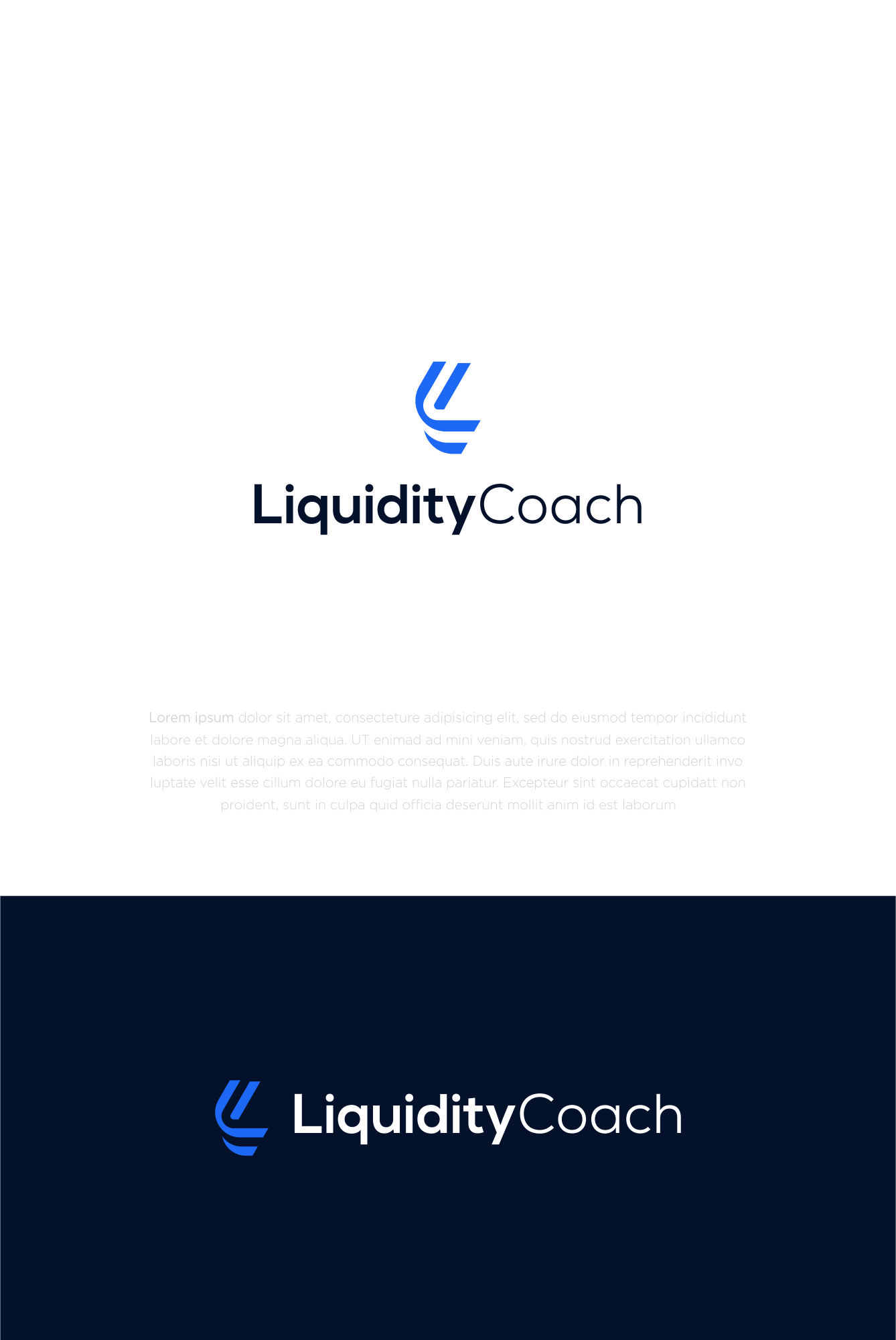 Logo Design for Liquidity Coach by cindaku | Design #33464931