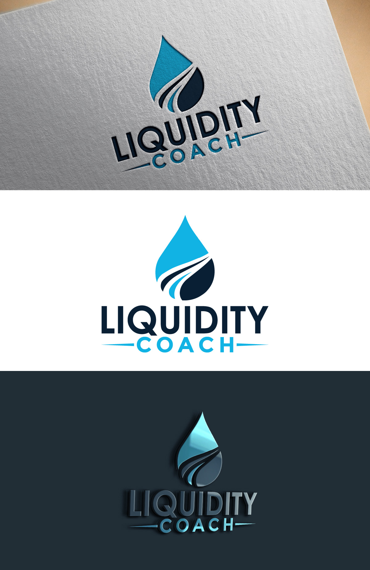 Logo Design for Liquidity Coach by justinlanz | Design #33504158