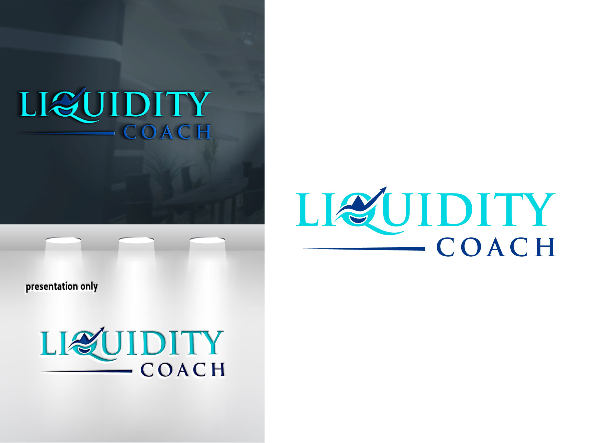 Logo Design for Liquidity Coach by akterkhadijars | Design #33487339