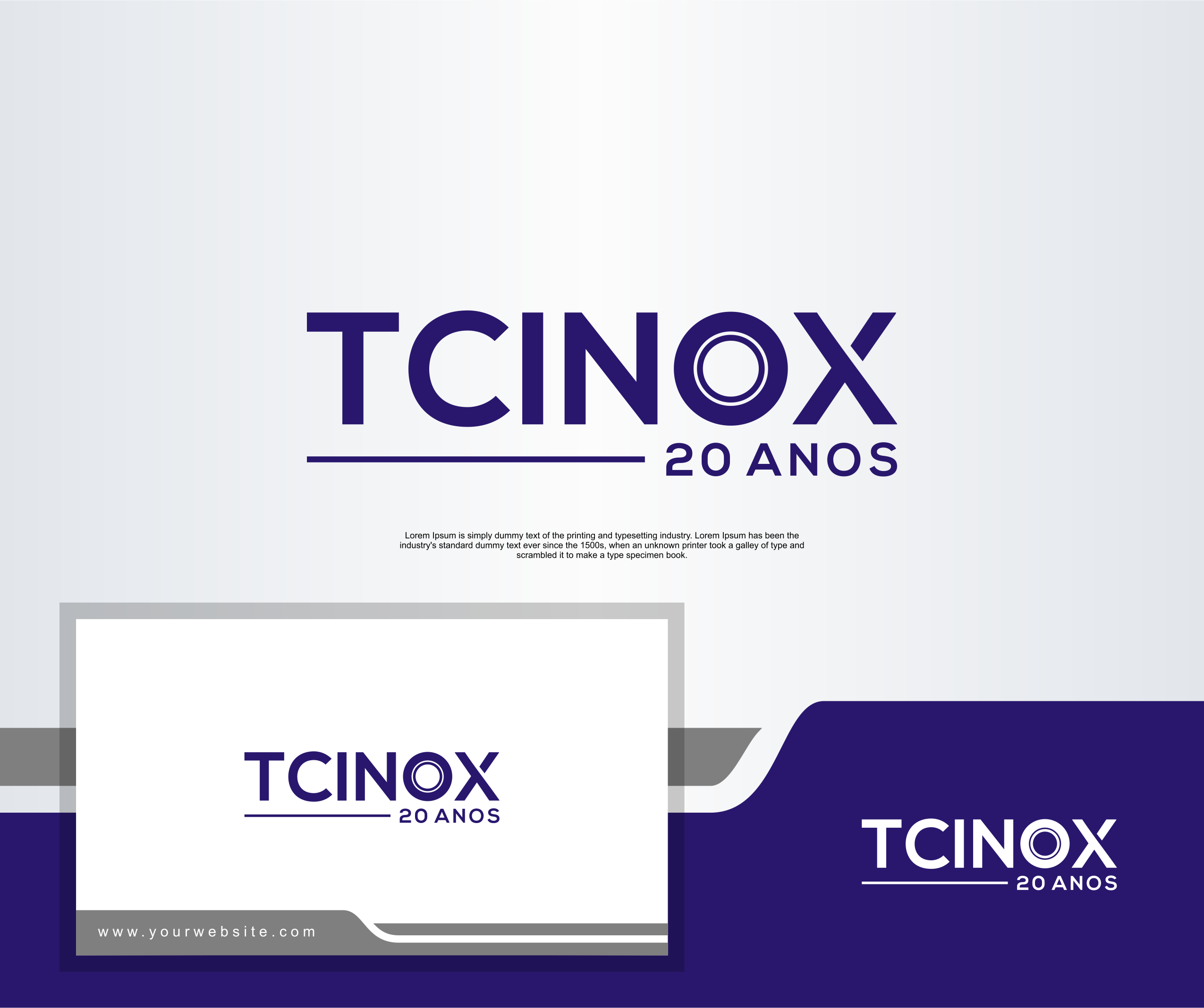 Traditional, Conservative, Metallurgic ; Engeneer Logo Design for Tcinox / 20 anos by Johan ...