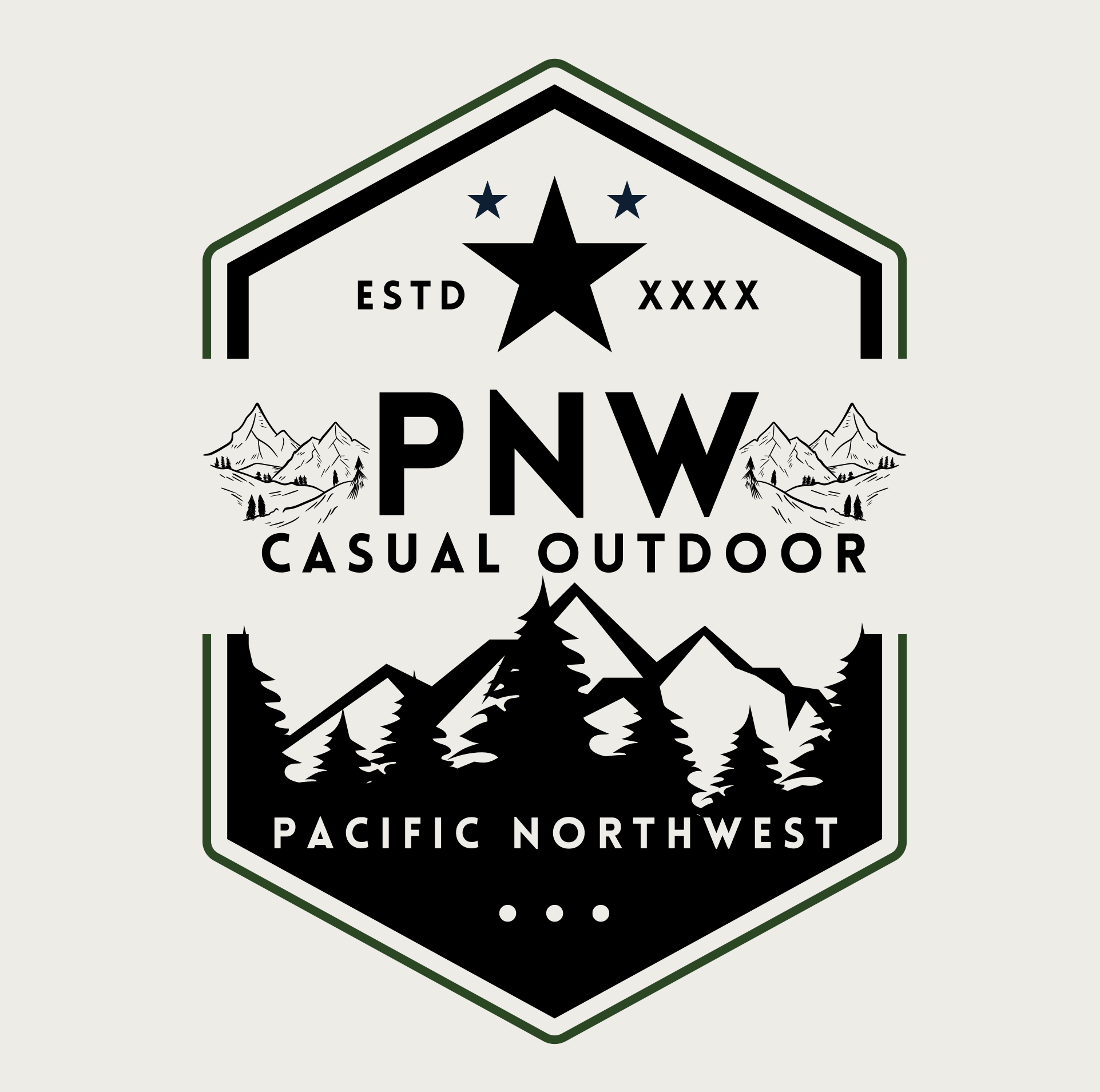 Logo Design for PNW Casual Outdoors by dcgianni2k24 | Design #33469080